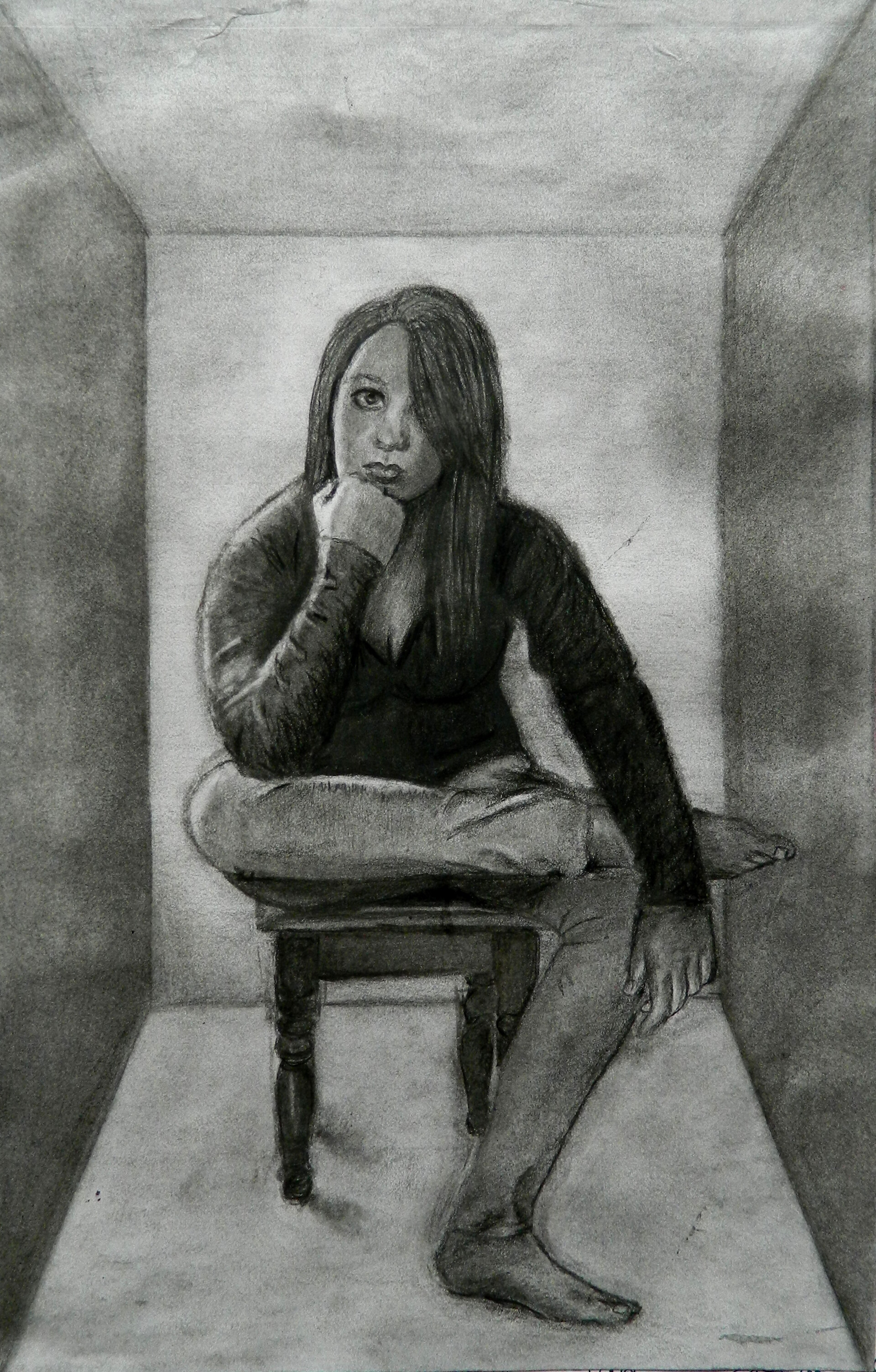 ArtStation - Contemplating One's Navel