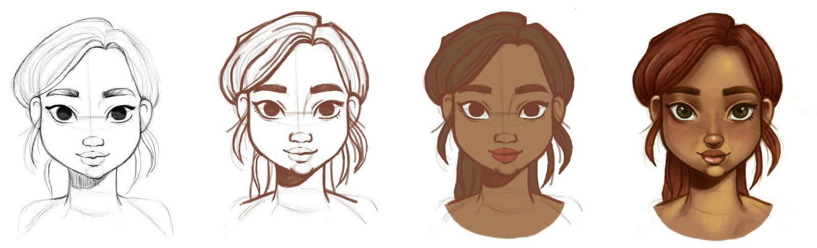 Kendra Cosburn - Loish Portrait Tutorial