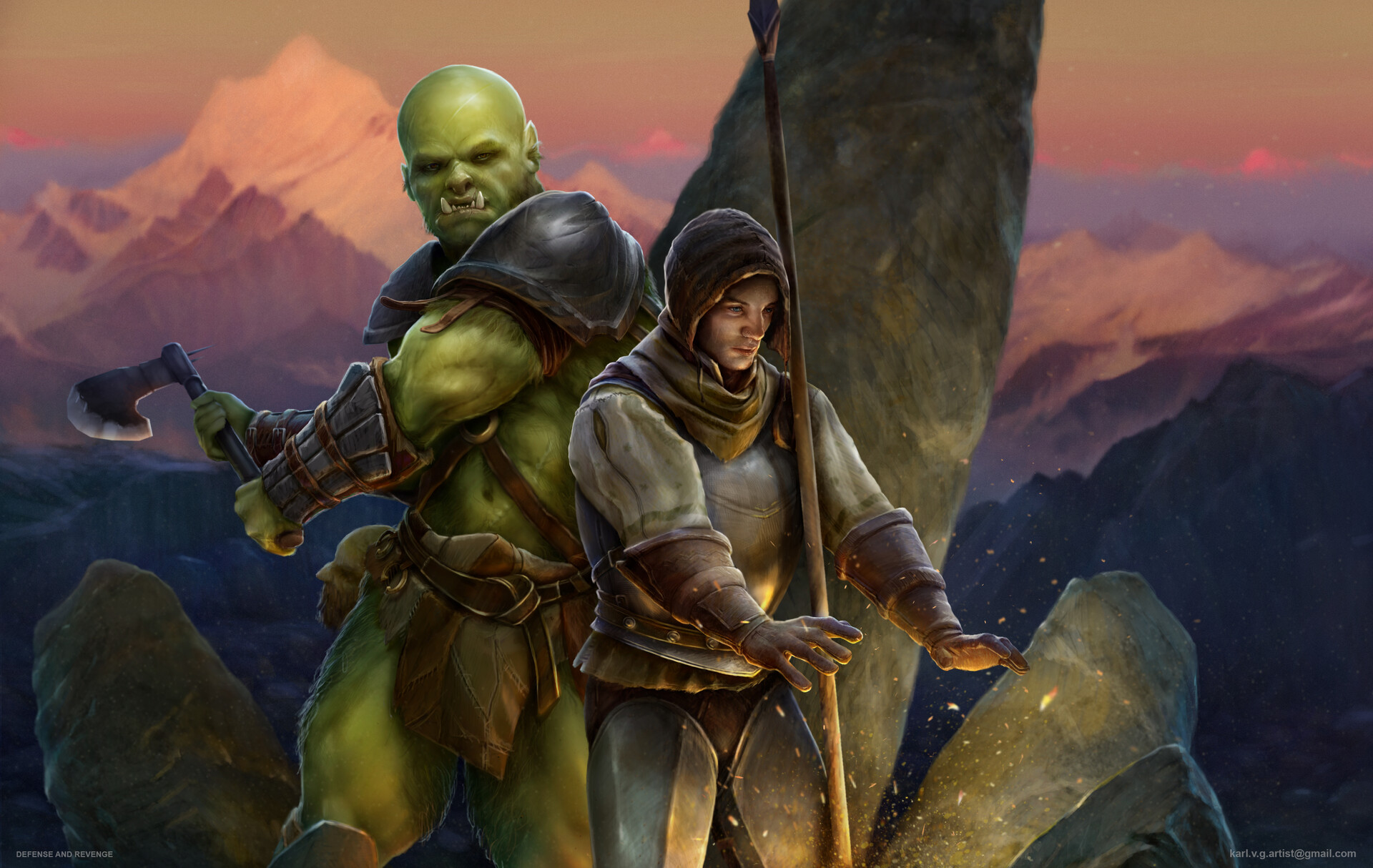 ArtStation - Defense and revenge