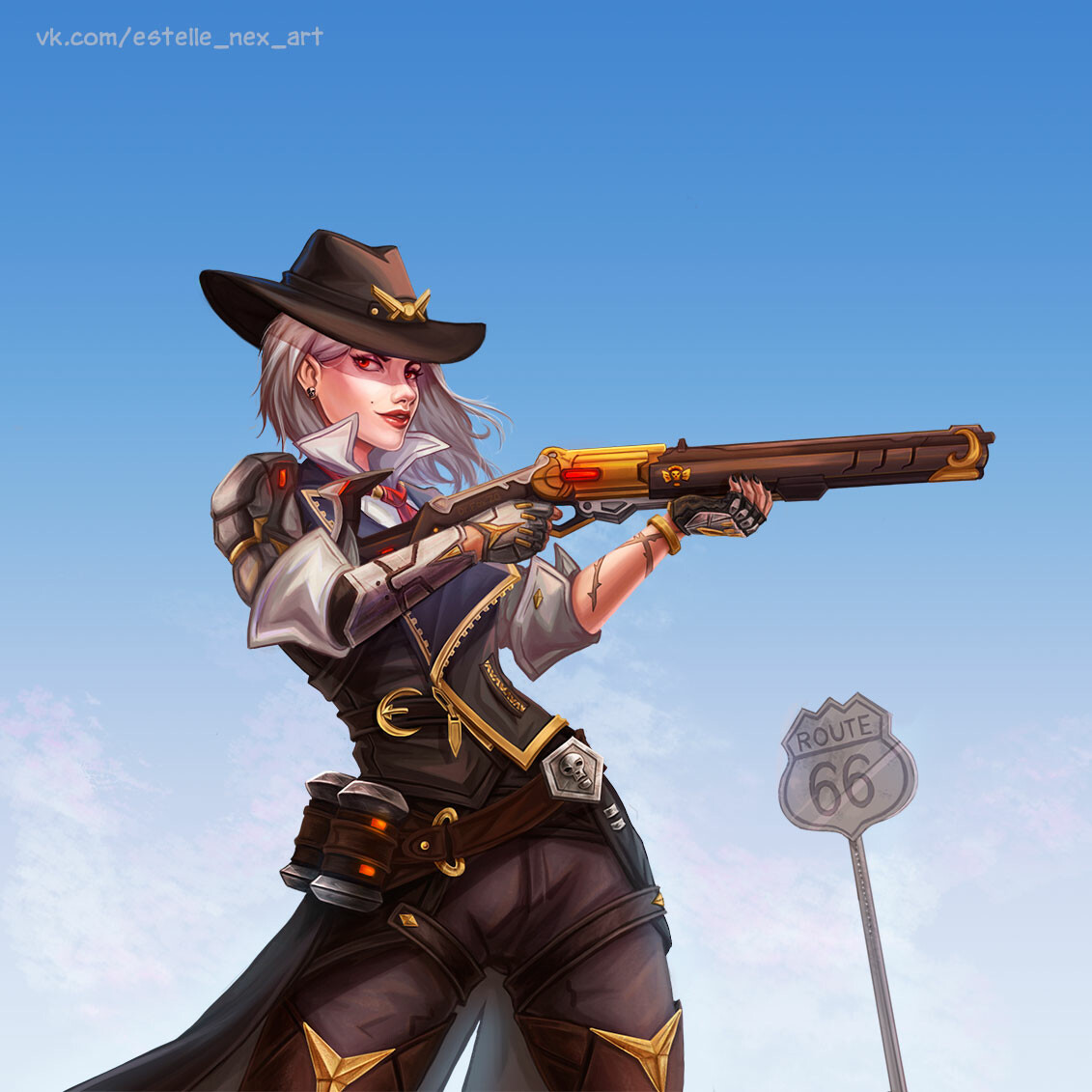 ArtStation - Ashe fan-art