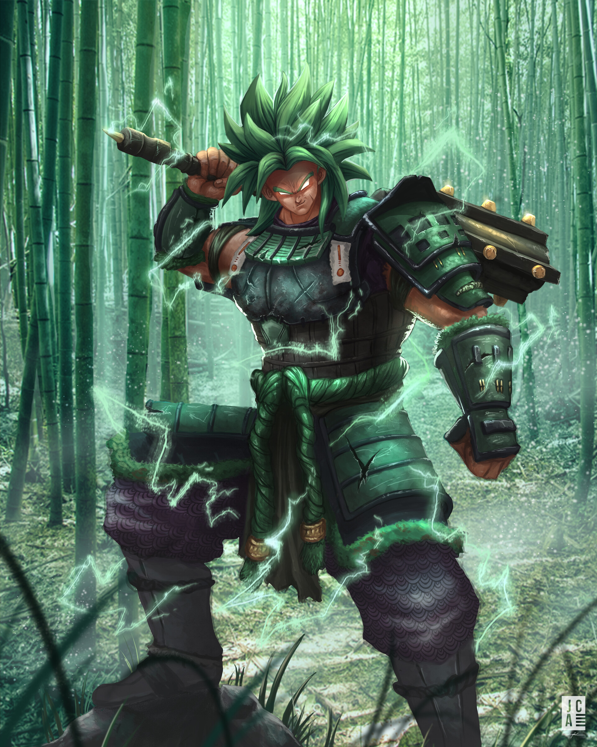 ArtStation - Samurai Broly