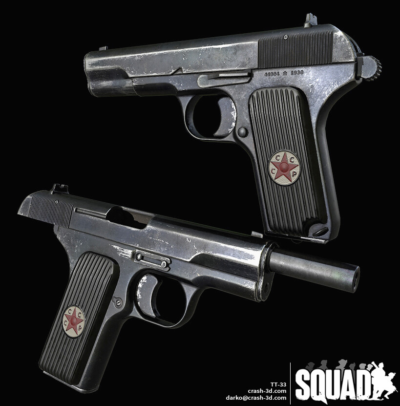 ArtStation - TT-33 Tokarev