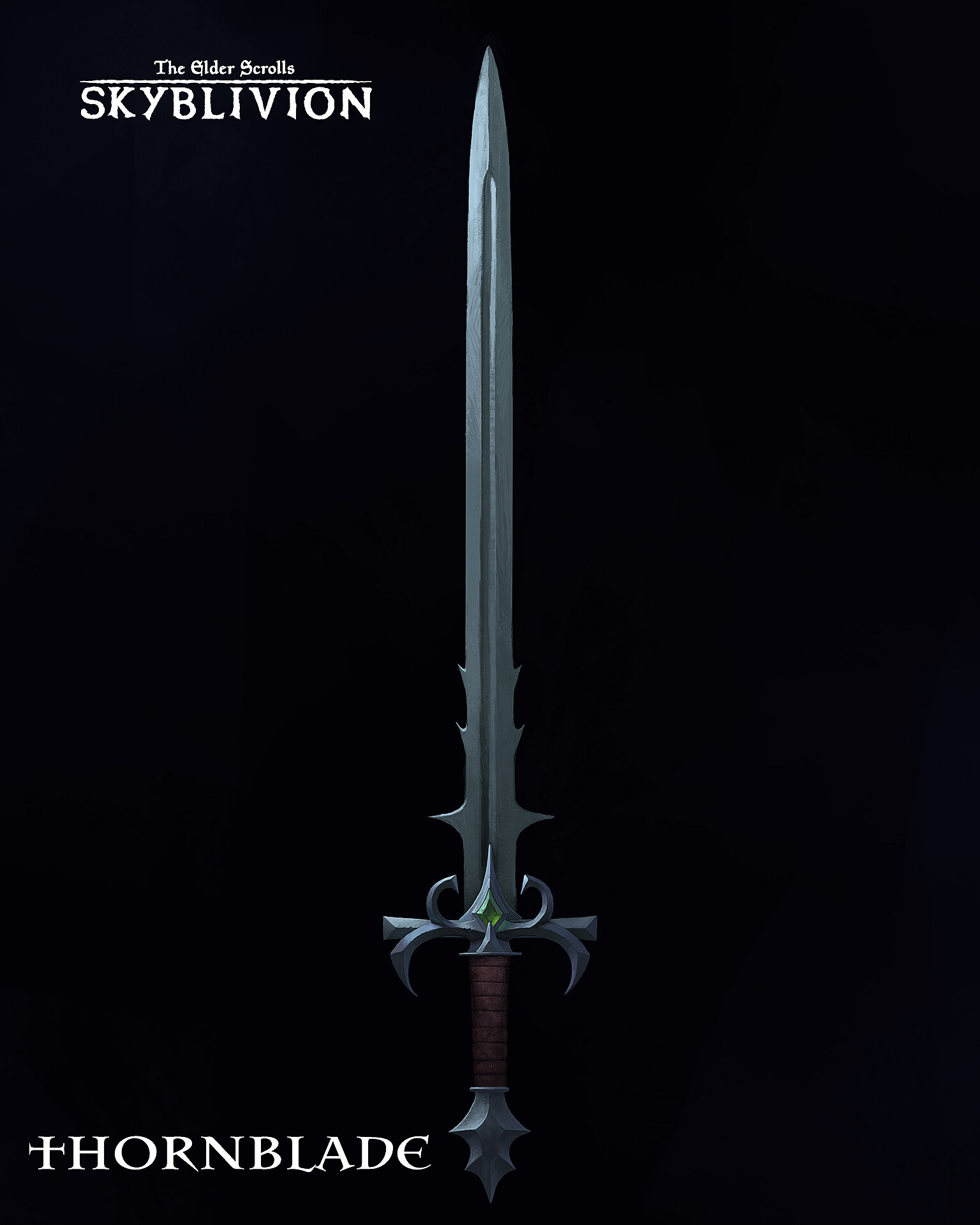 Aric Salyer Skyblivion Concept Art Unique Weapons
