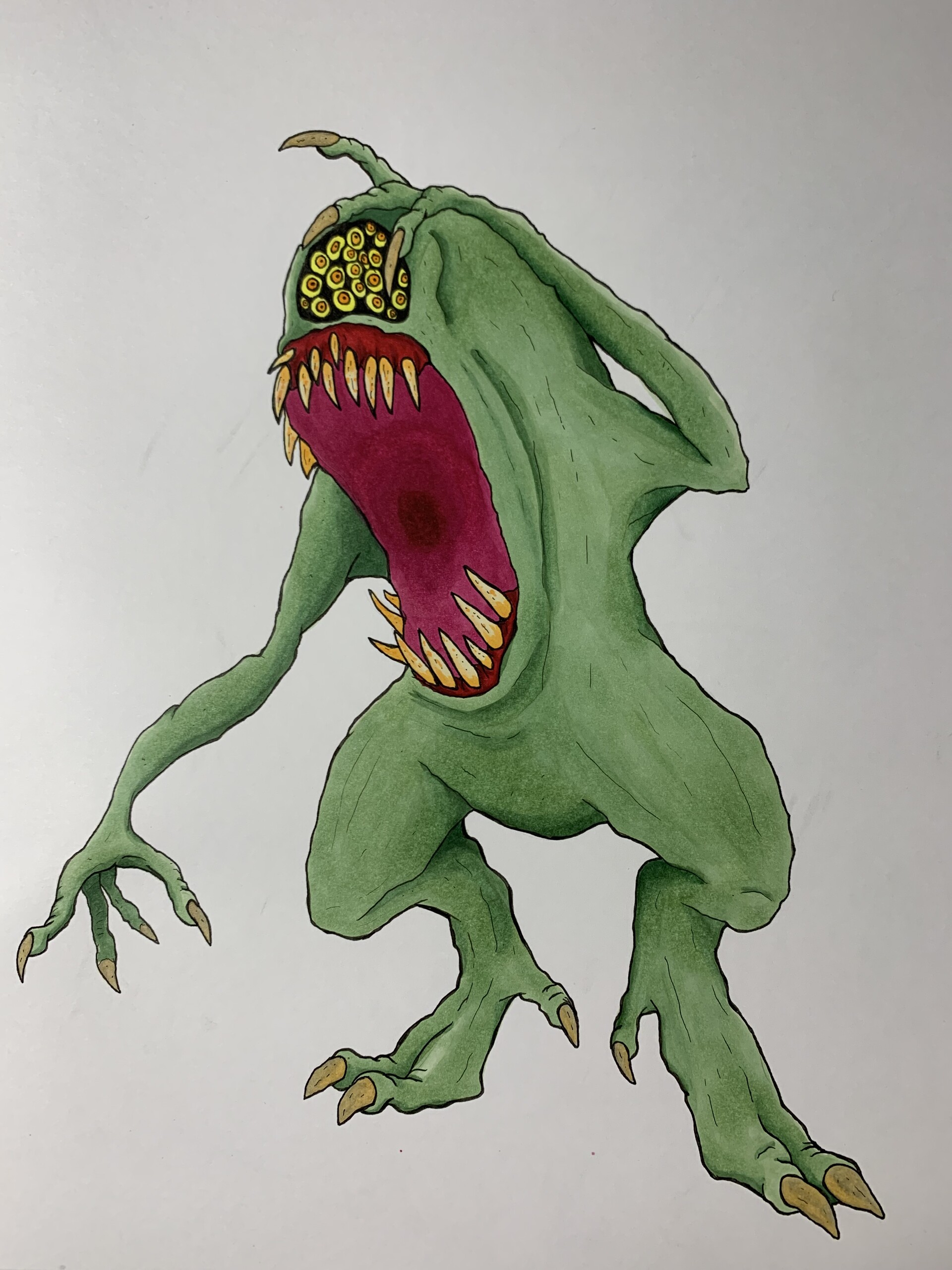 ArtStation - Shocked Creature