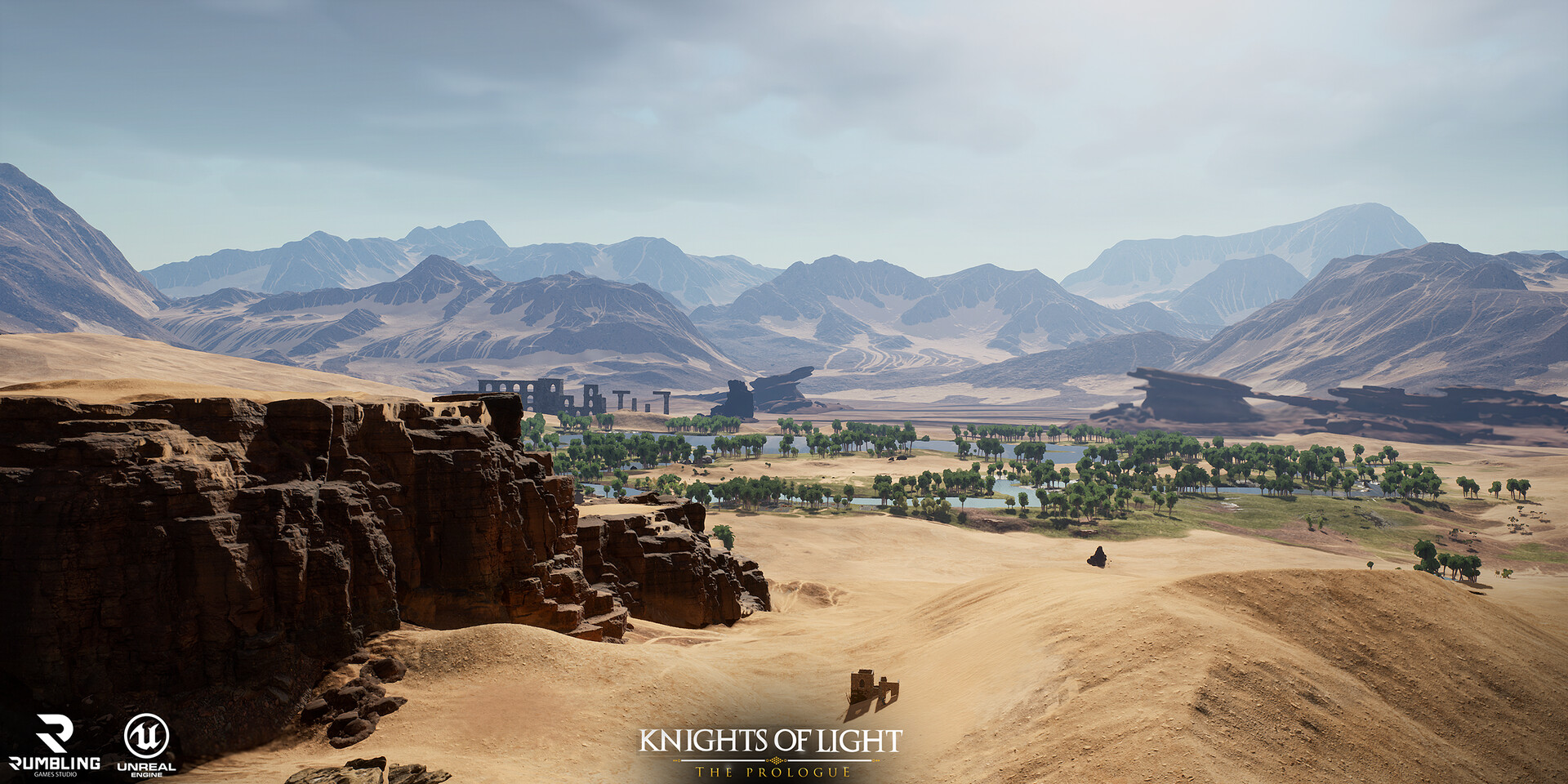 ArtStation - UE4 Photo-realistic Desert From the World of Knights of Light
