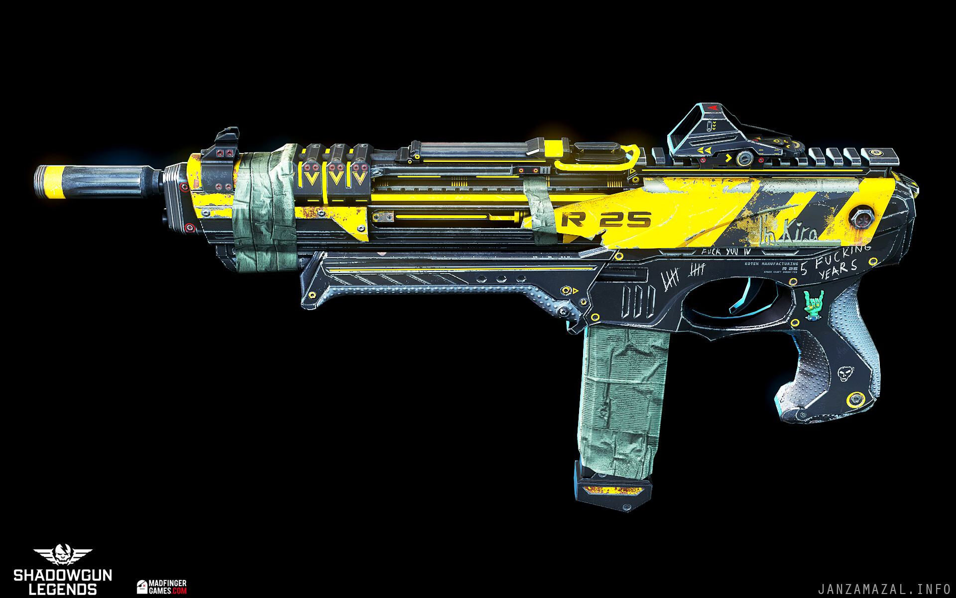 Jan Zamazal - Shadowgun Legends │ R25 "Kira"