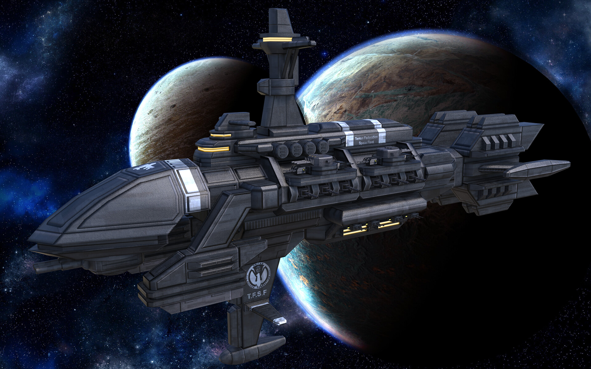 Nguyen Luong Le Bao - Starship Troopers redesigns for an ME Crossover ...