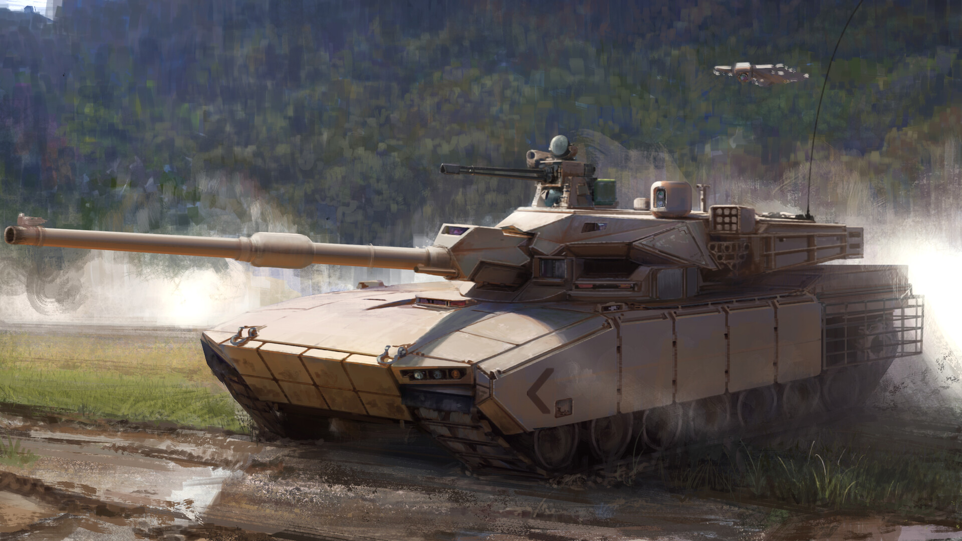 ArtStation - MBT concept