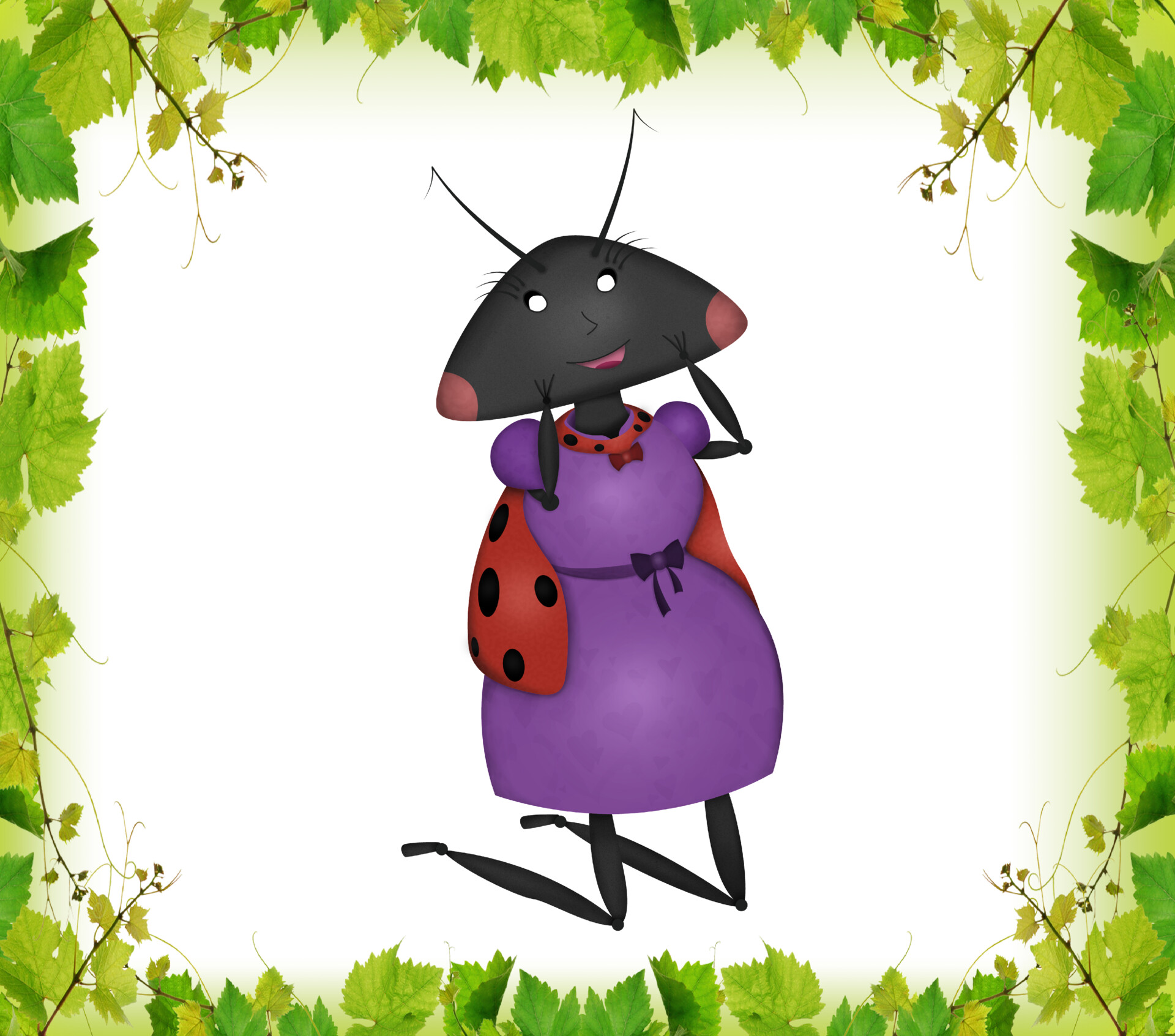 ArtStation - Igrit, the young ladybug.