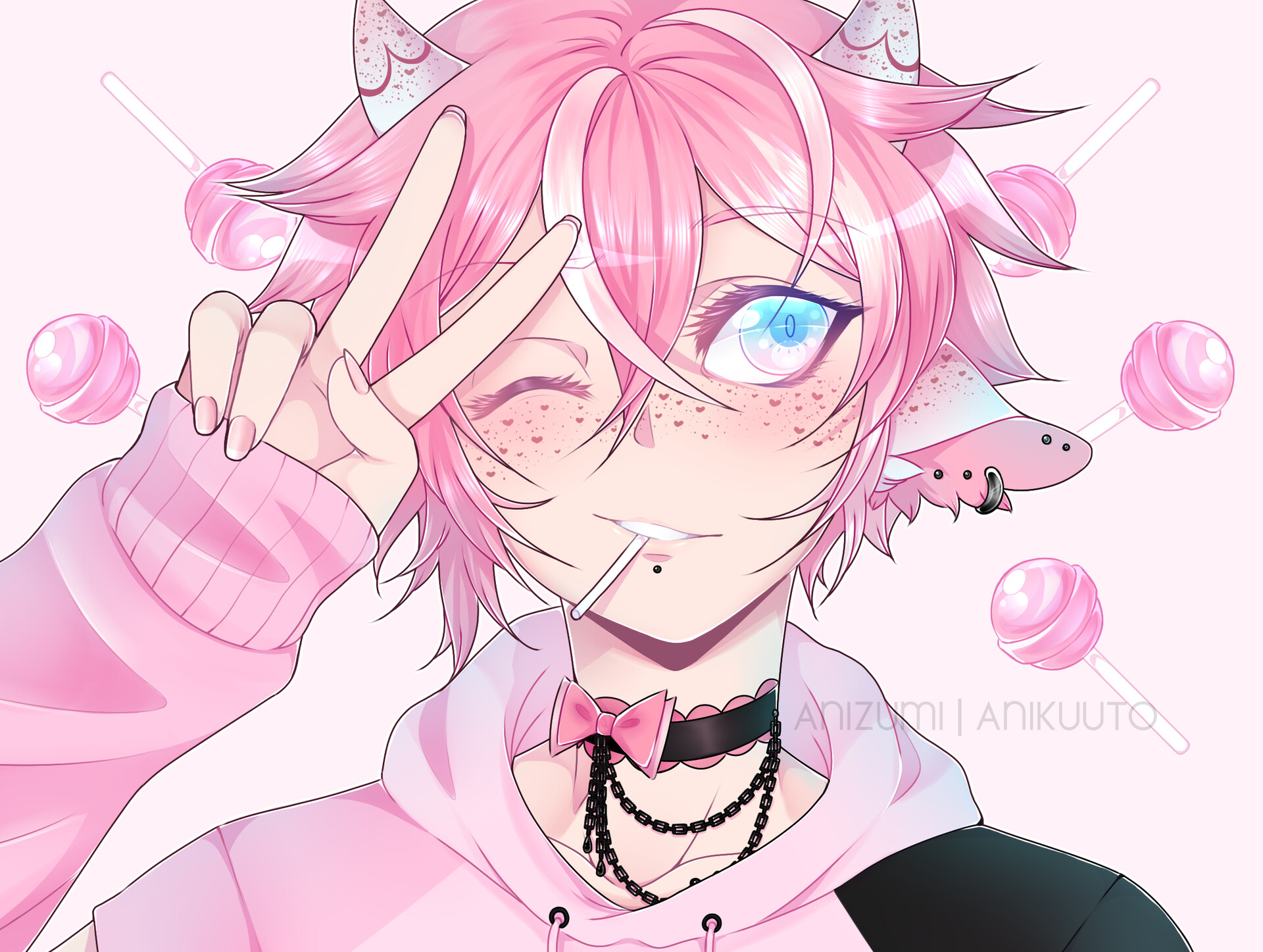 ArtStation - Pink n' Poppin'