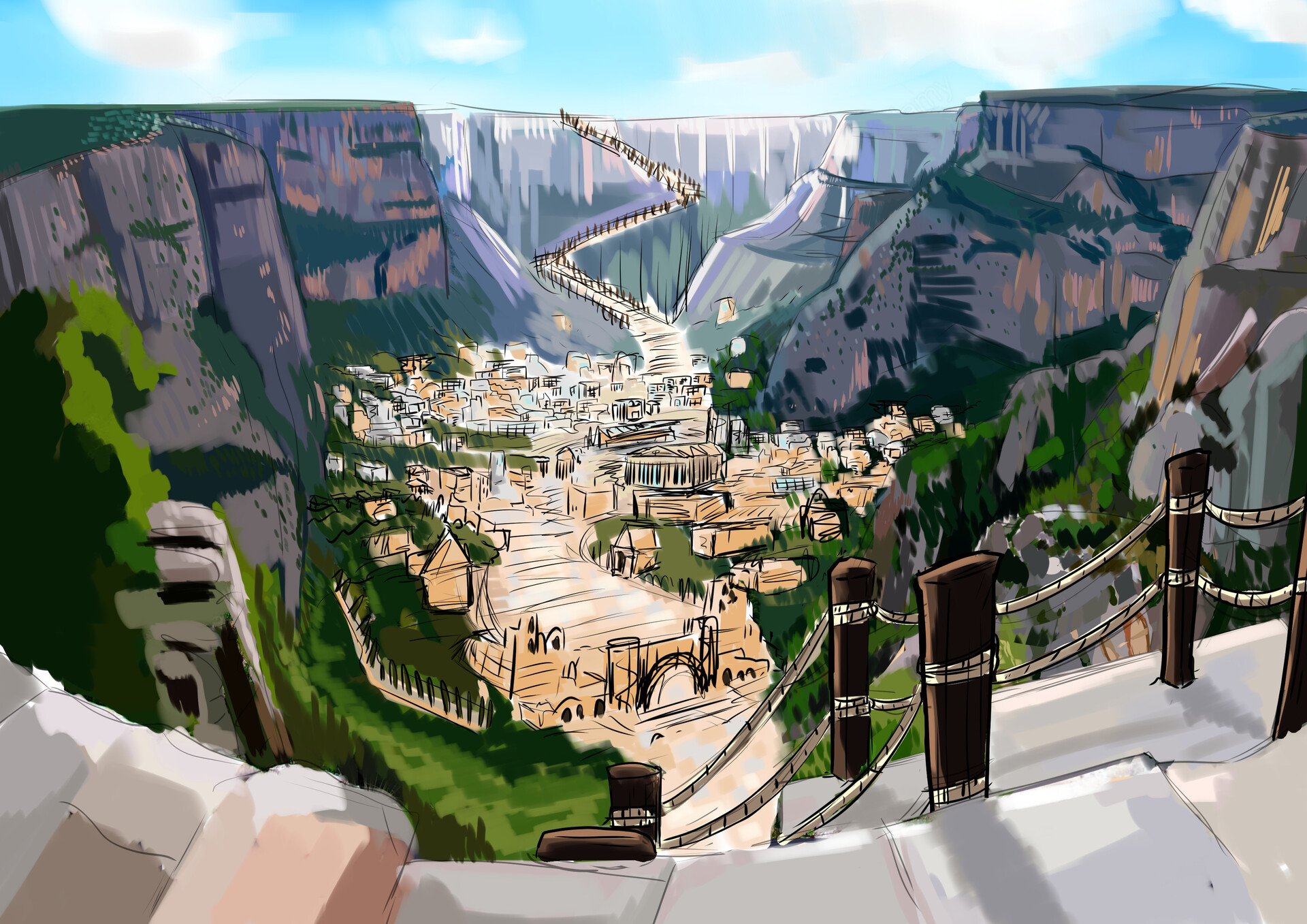 ArtStation - Arcadia Valley