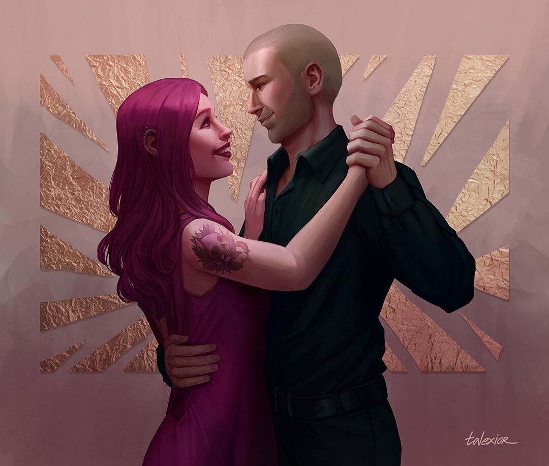 ArtStation - Lissianna and Atticus