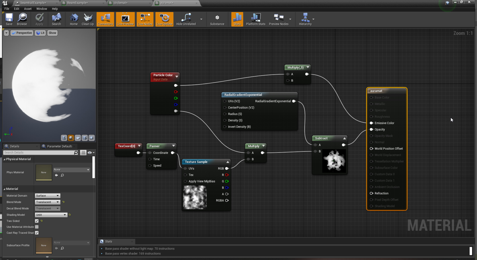 Felipe Sanchez - Ribbon Magic Beam VFX Concept