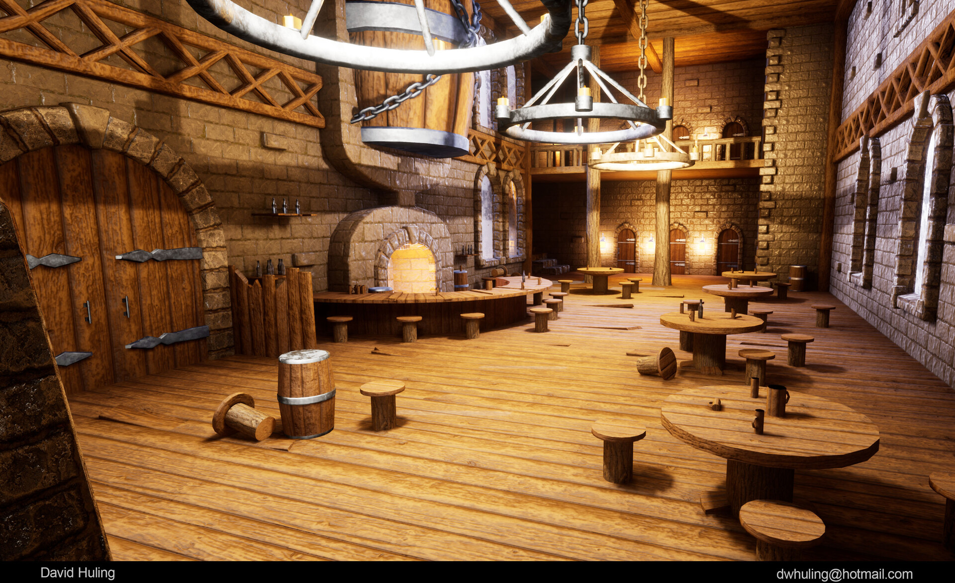 ArtStation - Medieval Fantasy Tavern