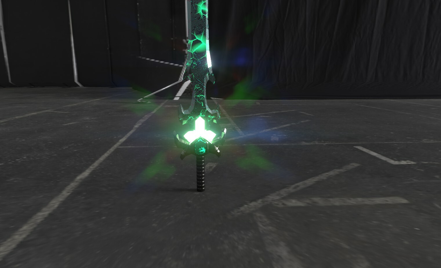 ArtStation - Gem Powered Sword