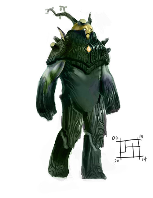 ArtStation - Forest God