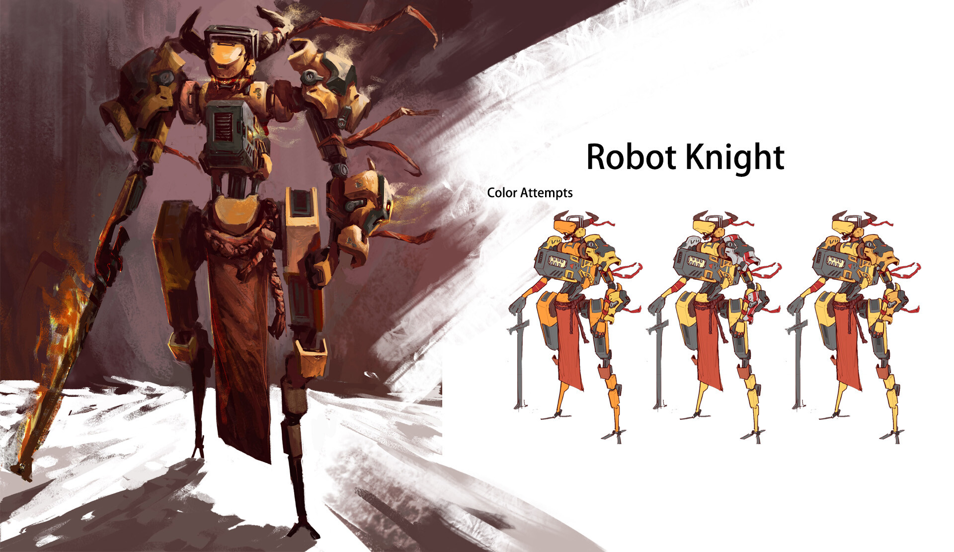 how to draw robo knight