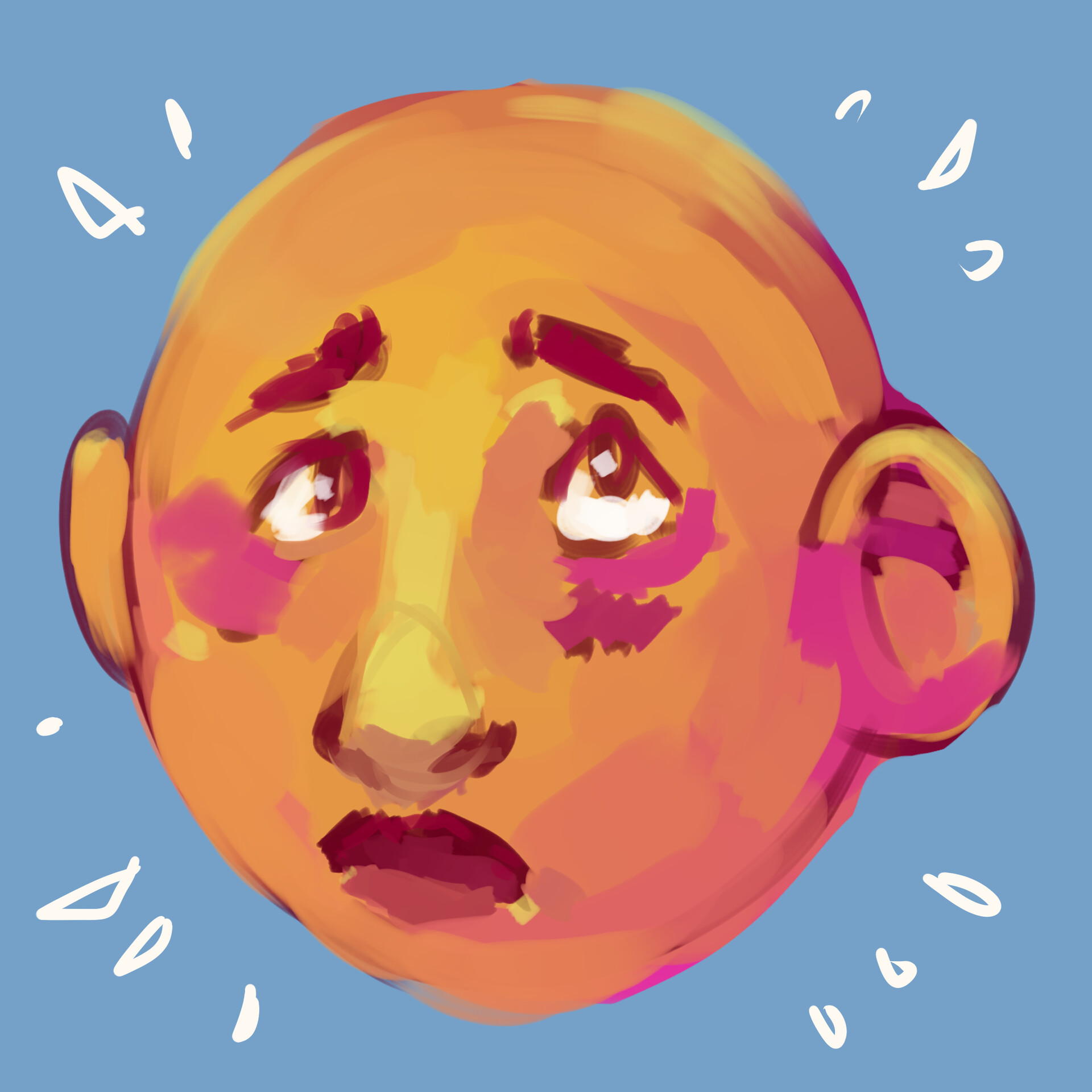 ArtStation - brush test - face