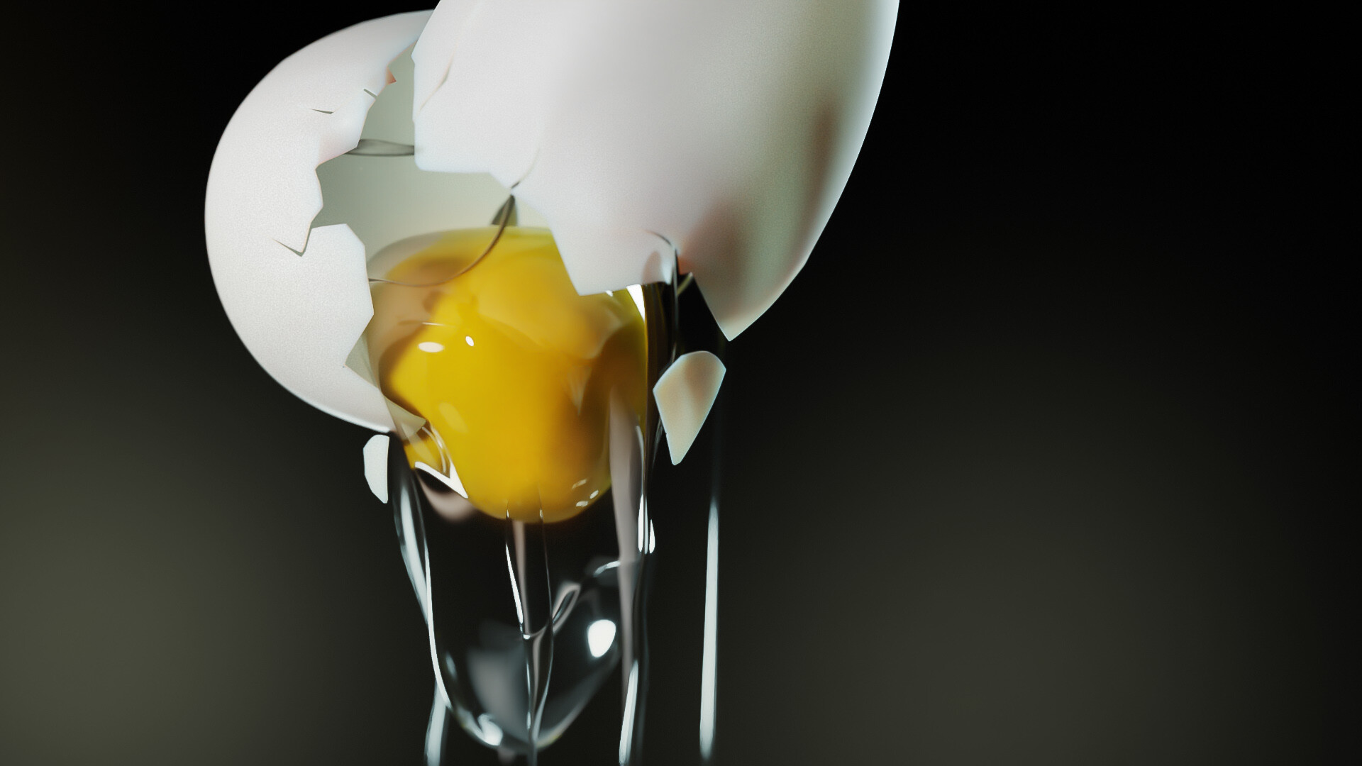 ArtStation - Breaking egg