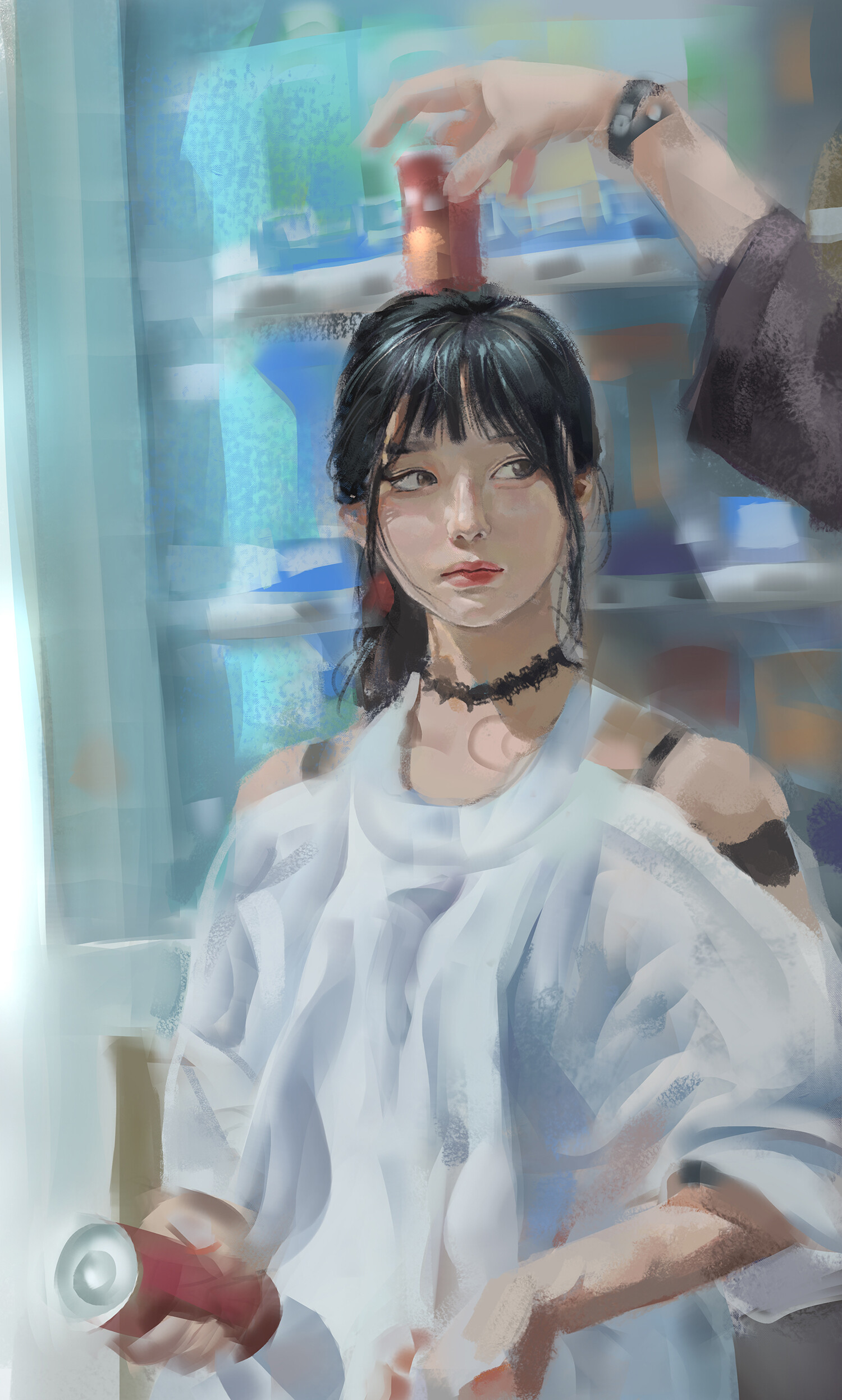 ArtStation - warm up sketch