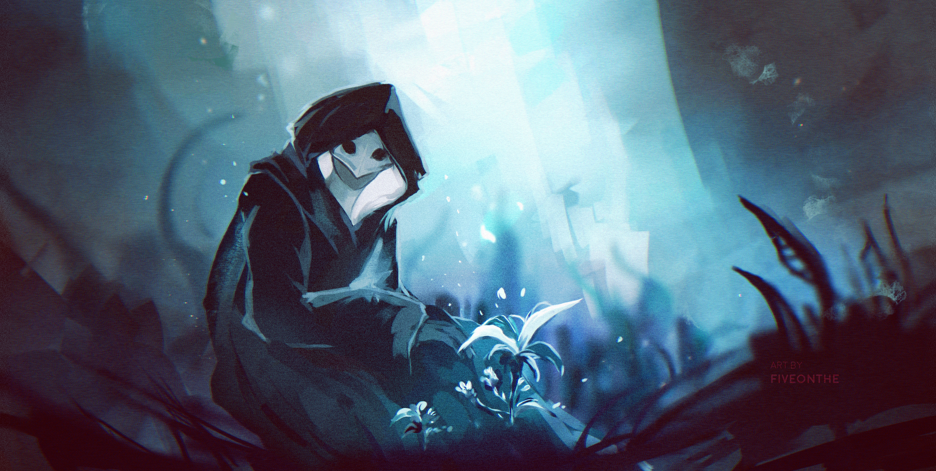 [ 五 ] Fiveonthe Art by Joelin Tan - a tale lost under sea.