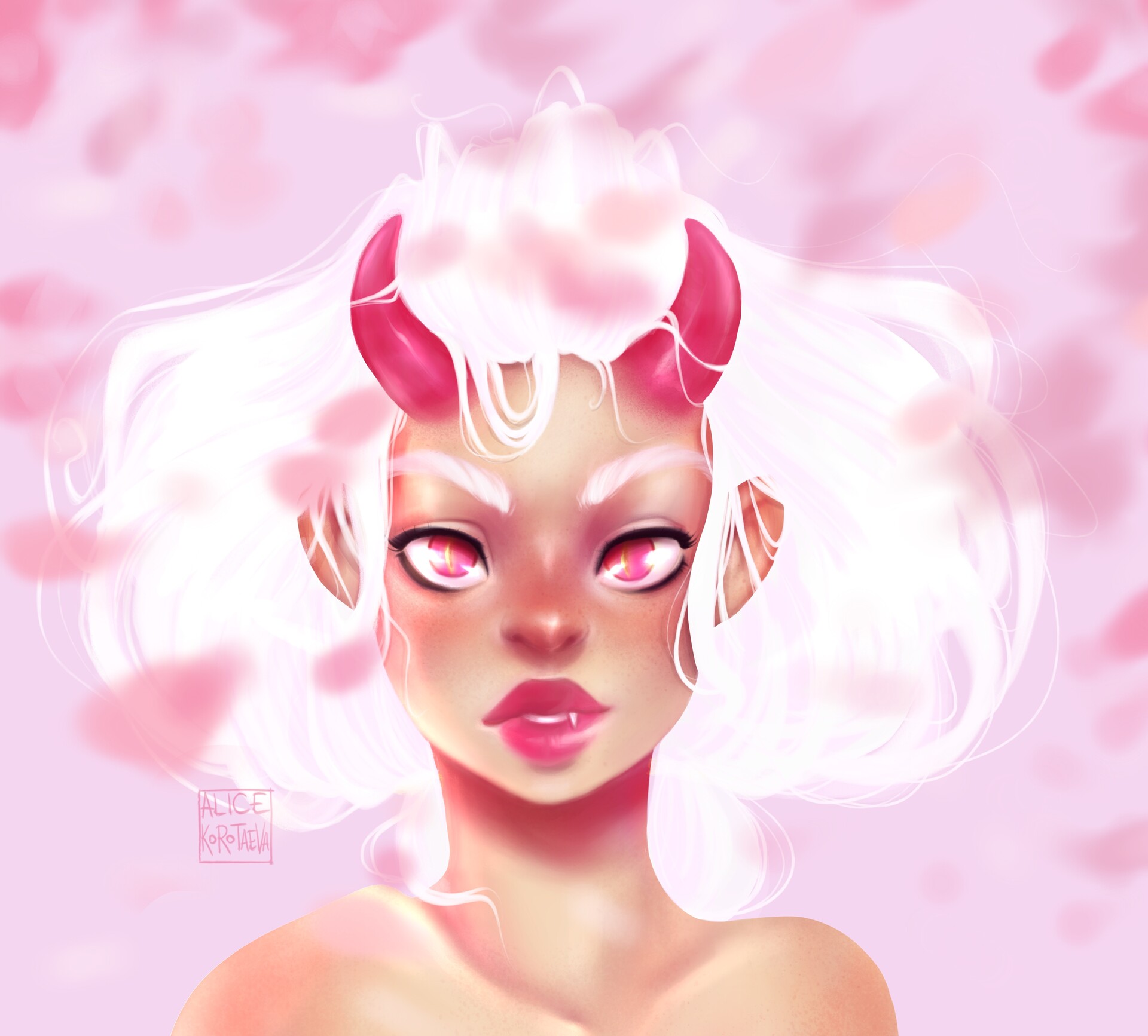 ArtStation - Sakura Demon