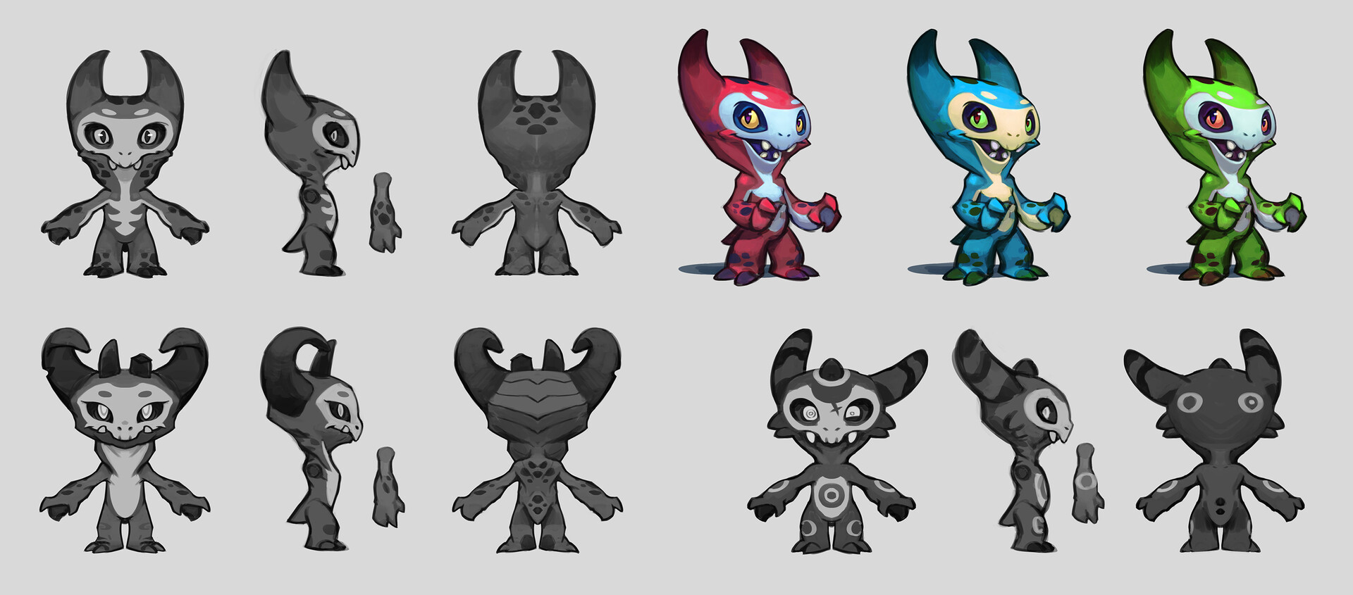 ArtStation - Creature concepts (Little Demon)