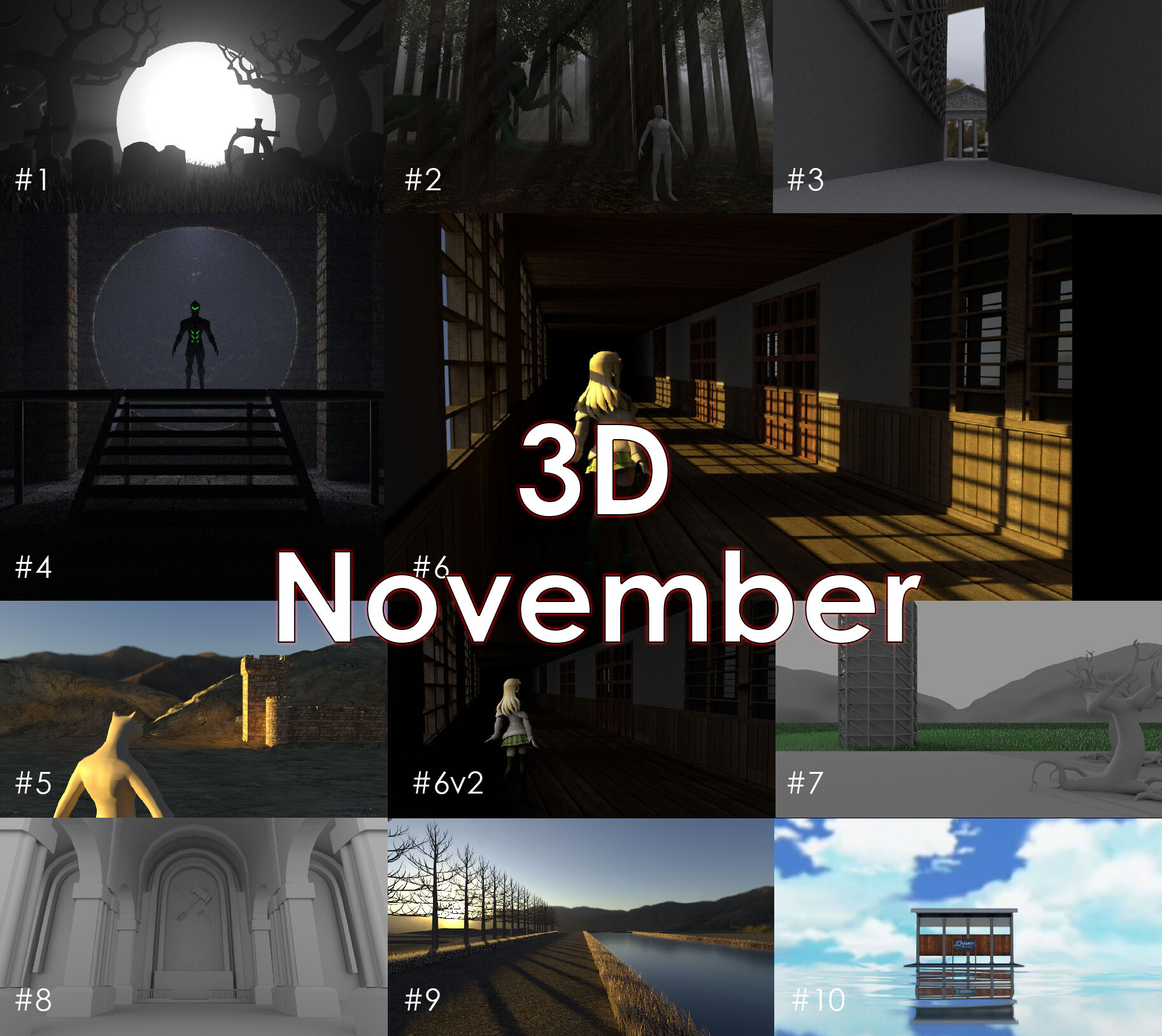 ArtStation - 3D November Challenge