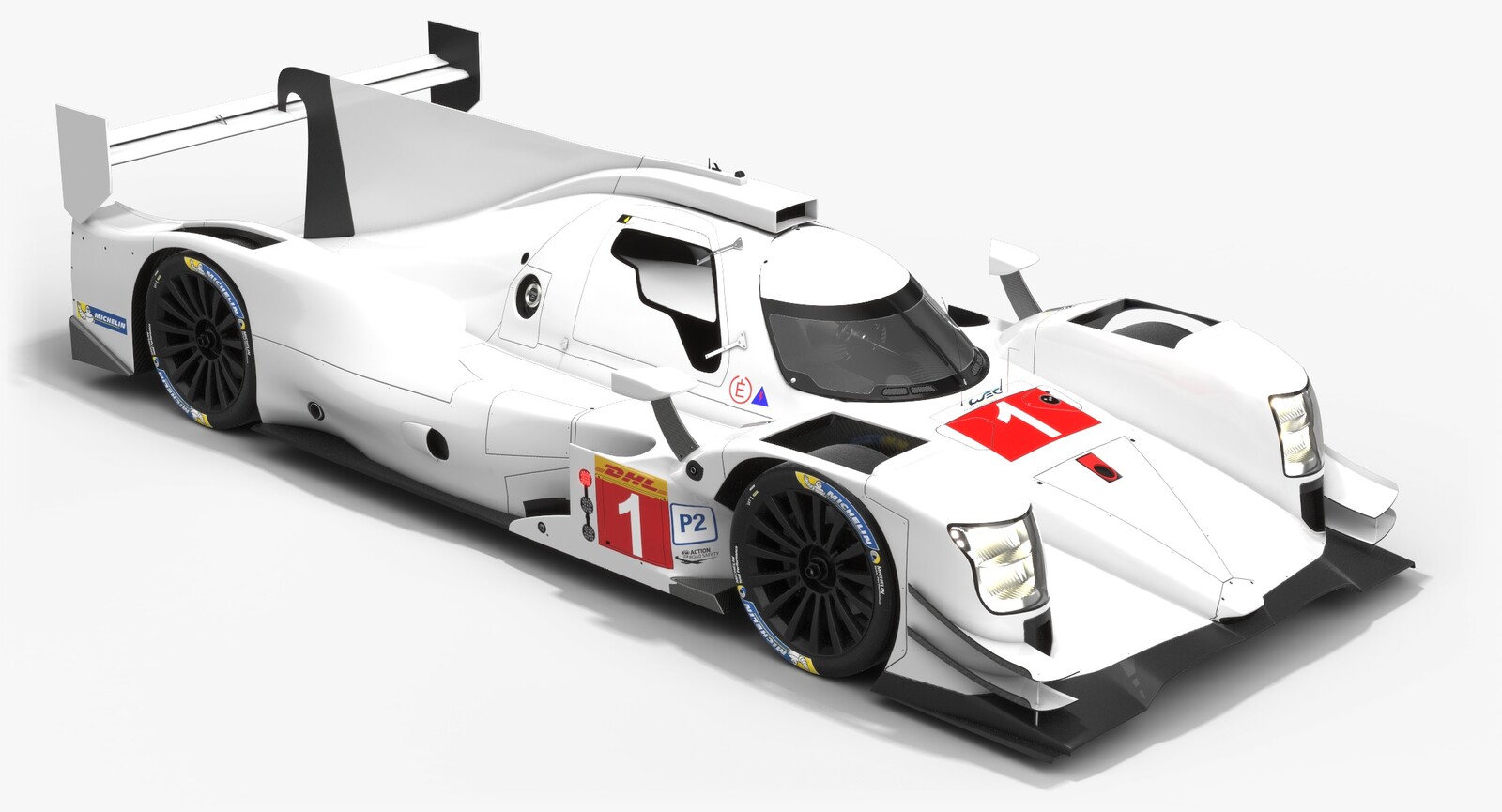 OpticalDreamSoft - Oreca 07 WEC LMP2 Season 2019 2020 3D model
