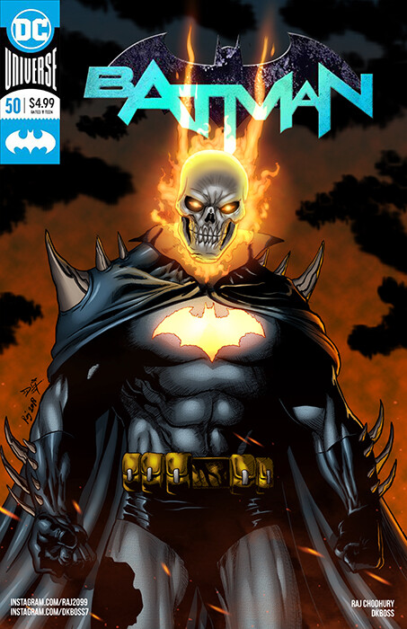 ArtStation - GhostRider Batman