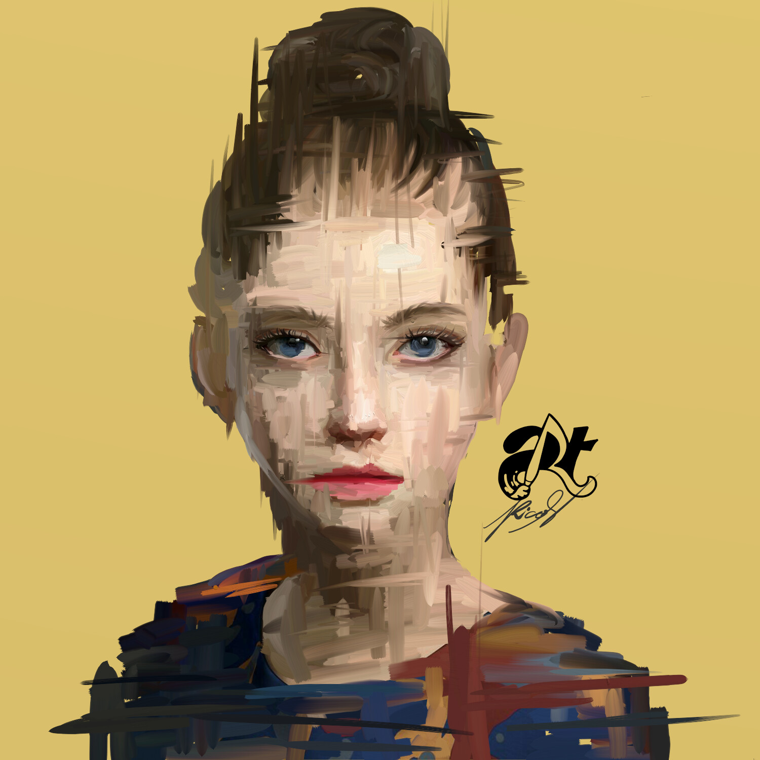 ArtStation - Yellow Girl