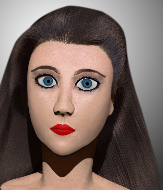 ArtStation - face model