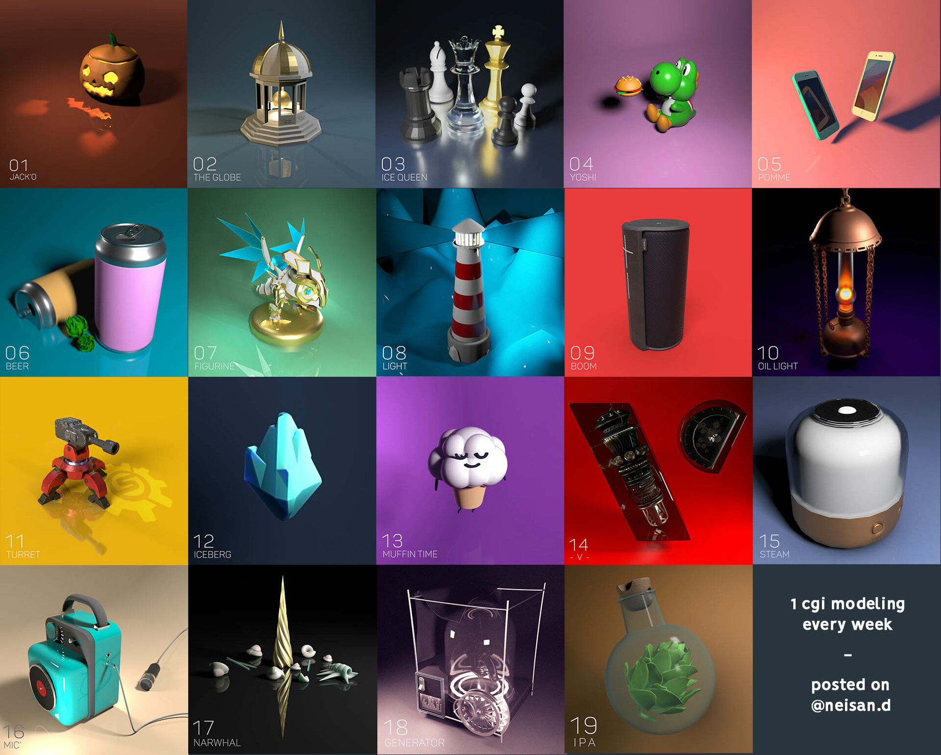 ArtStation - Weekly 3D