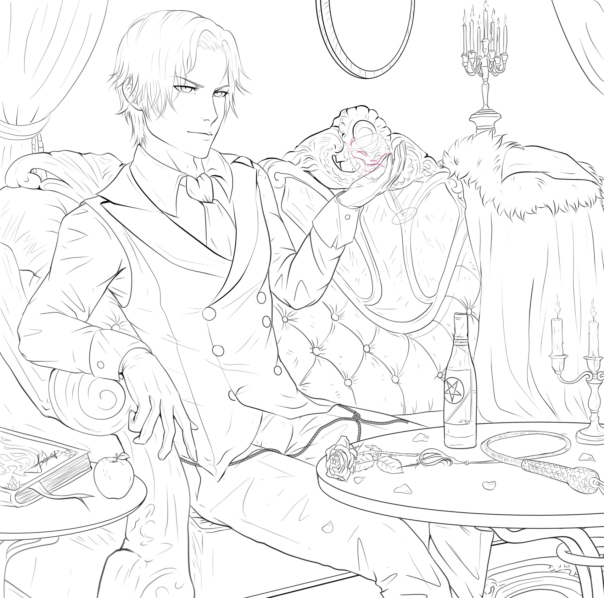 lucifer coloring book