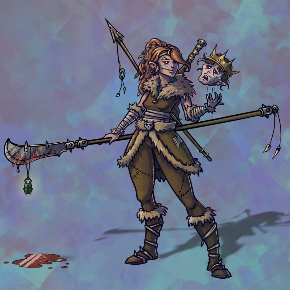 ArtStation - Warrior princess kingslayer