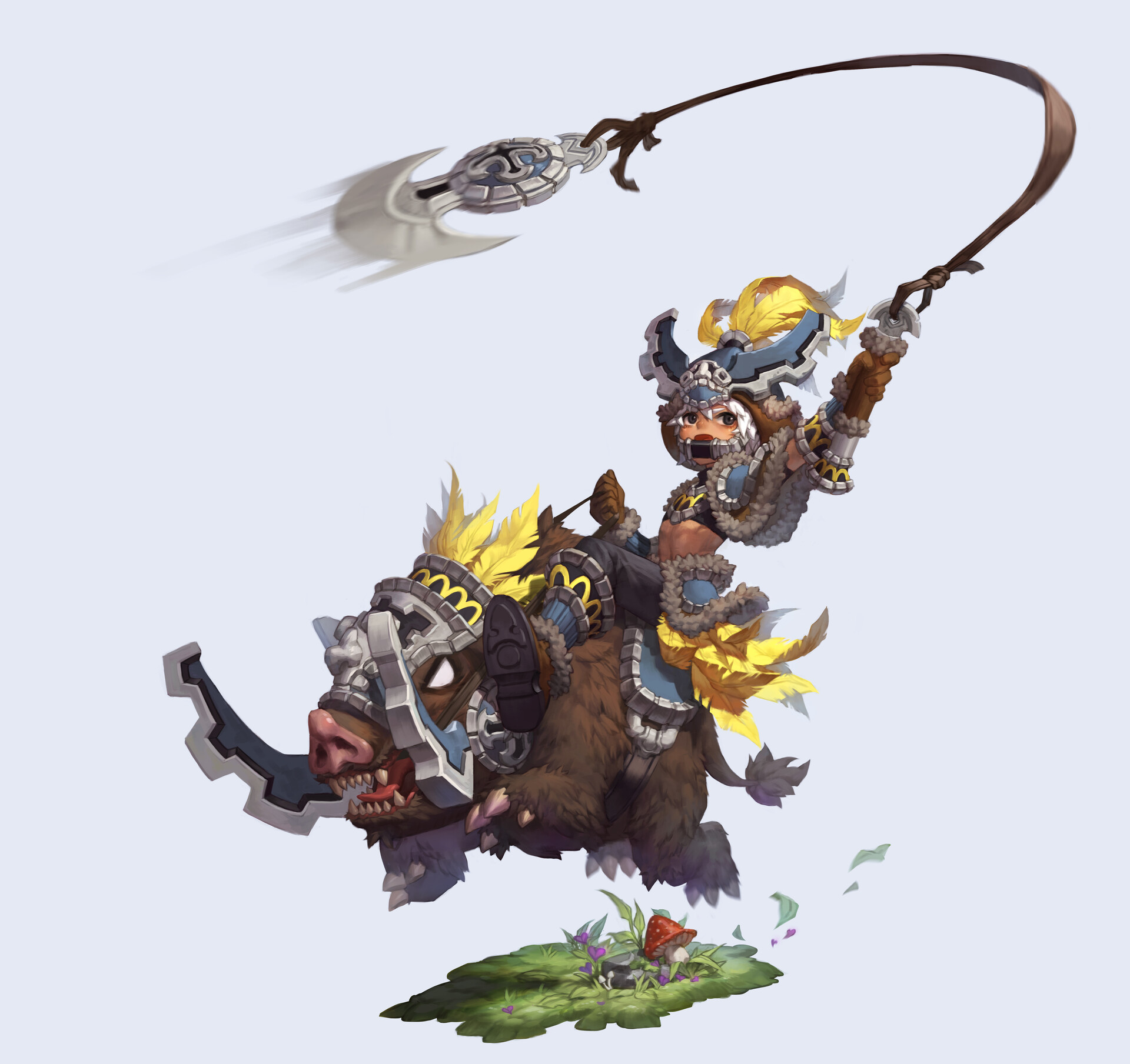 ArtStation - Boar Rider