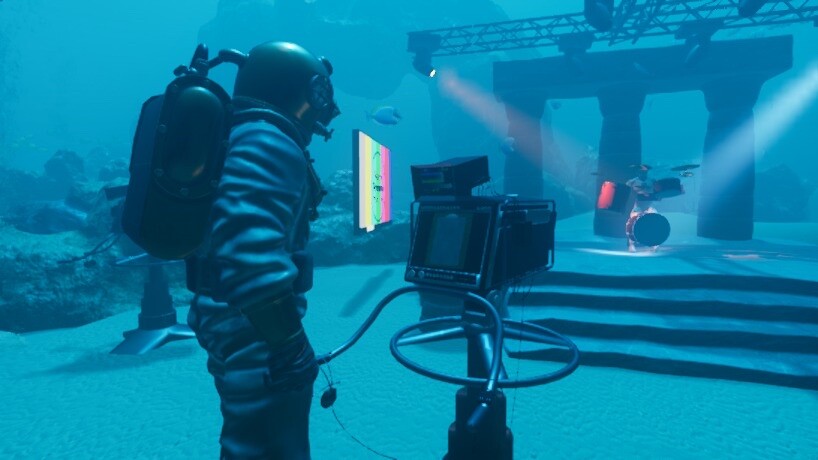 ArtStation - Underwater Live Music Stage 🤟