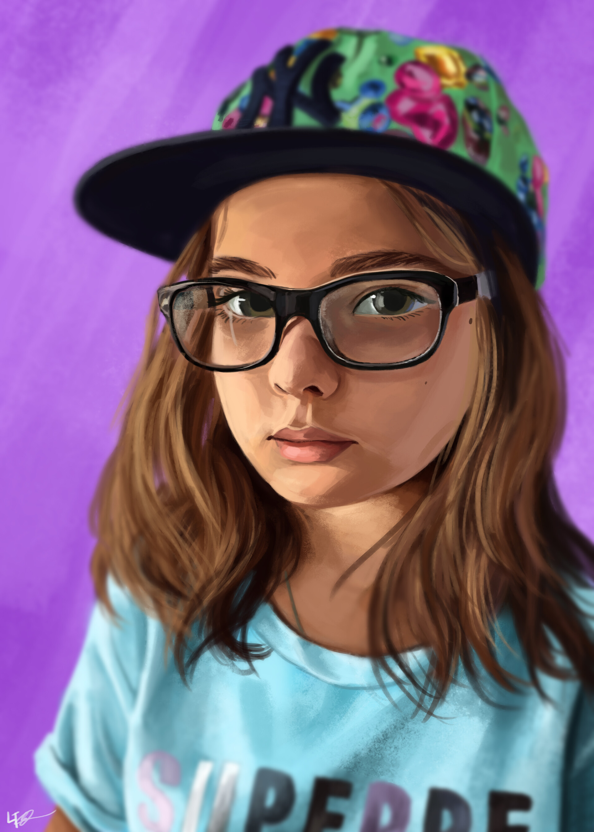 ArtStation - Random portrait of a girl