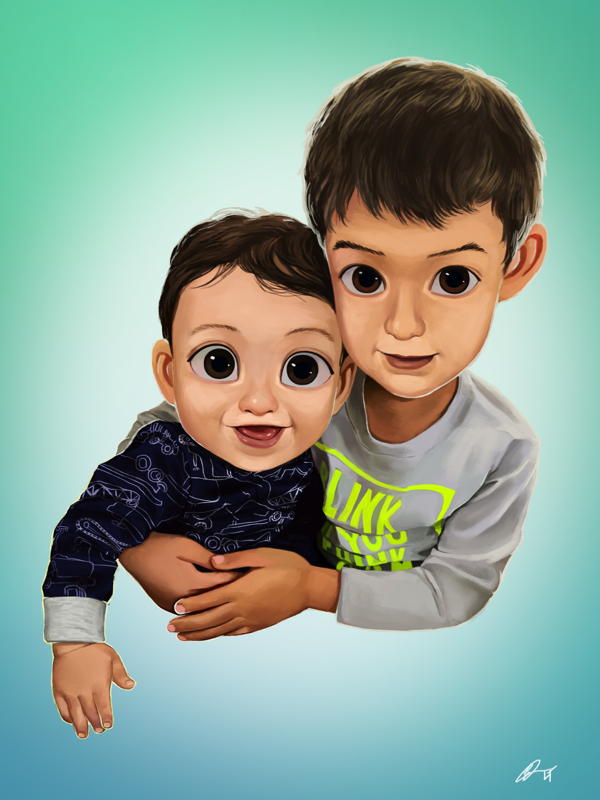 ArtStation - Random portrait of children