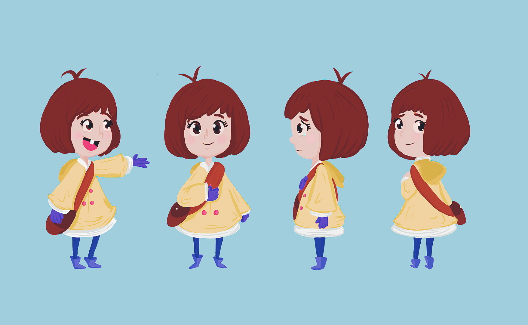 ArtStation - Little girl digitalize