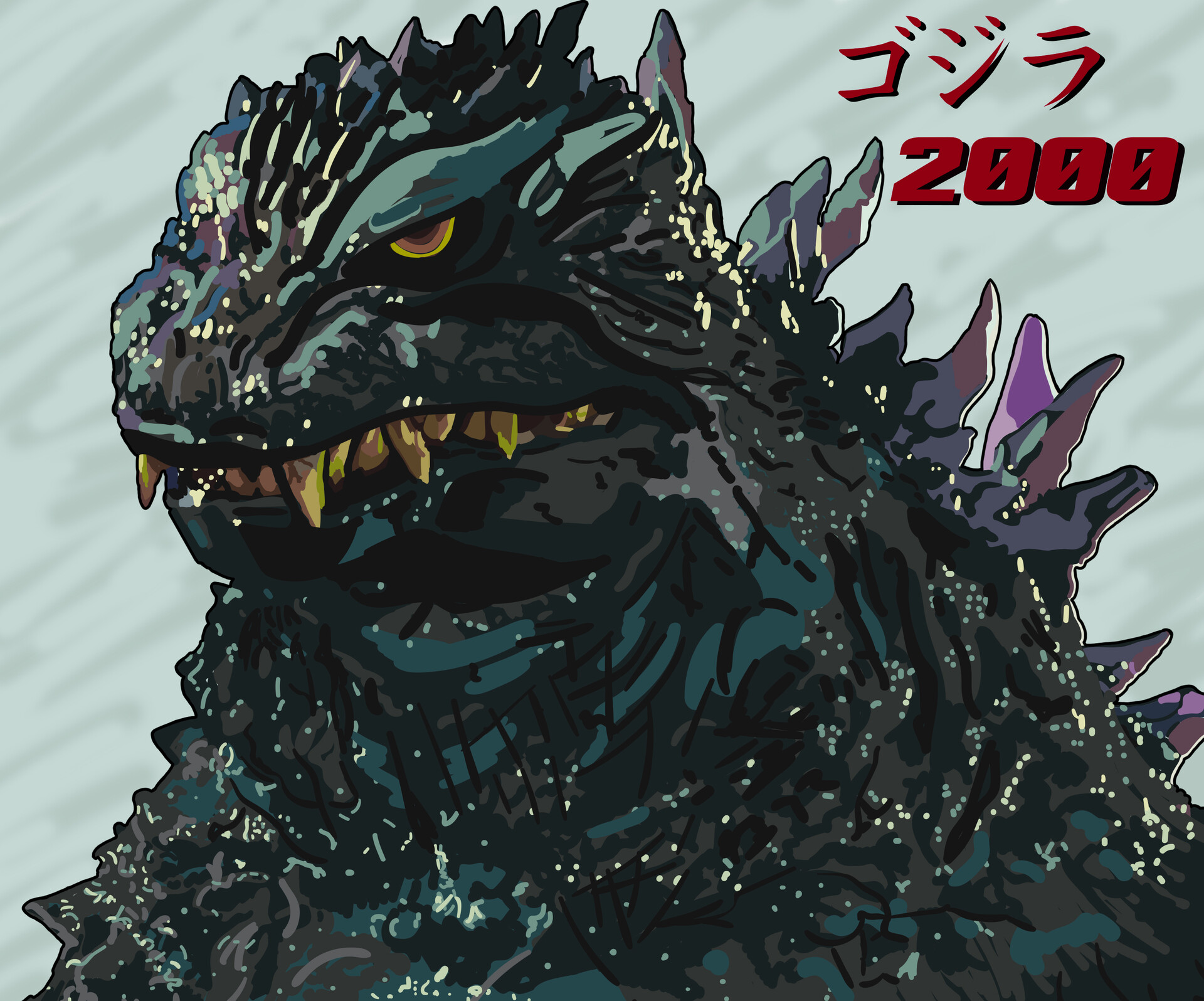 ArtStation - Godzilla Recolor