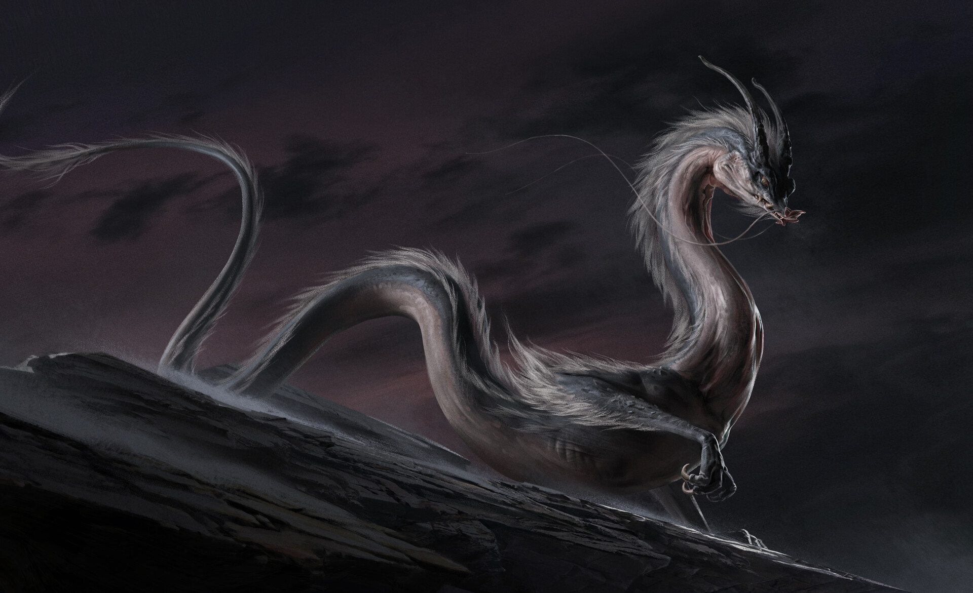 ArtStation - Evil Dragon