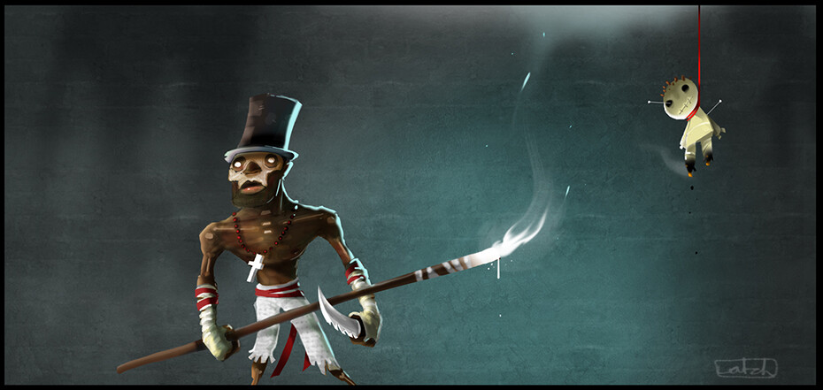 ArtStation - Voodoo Cellar