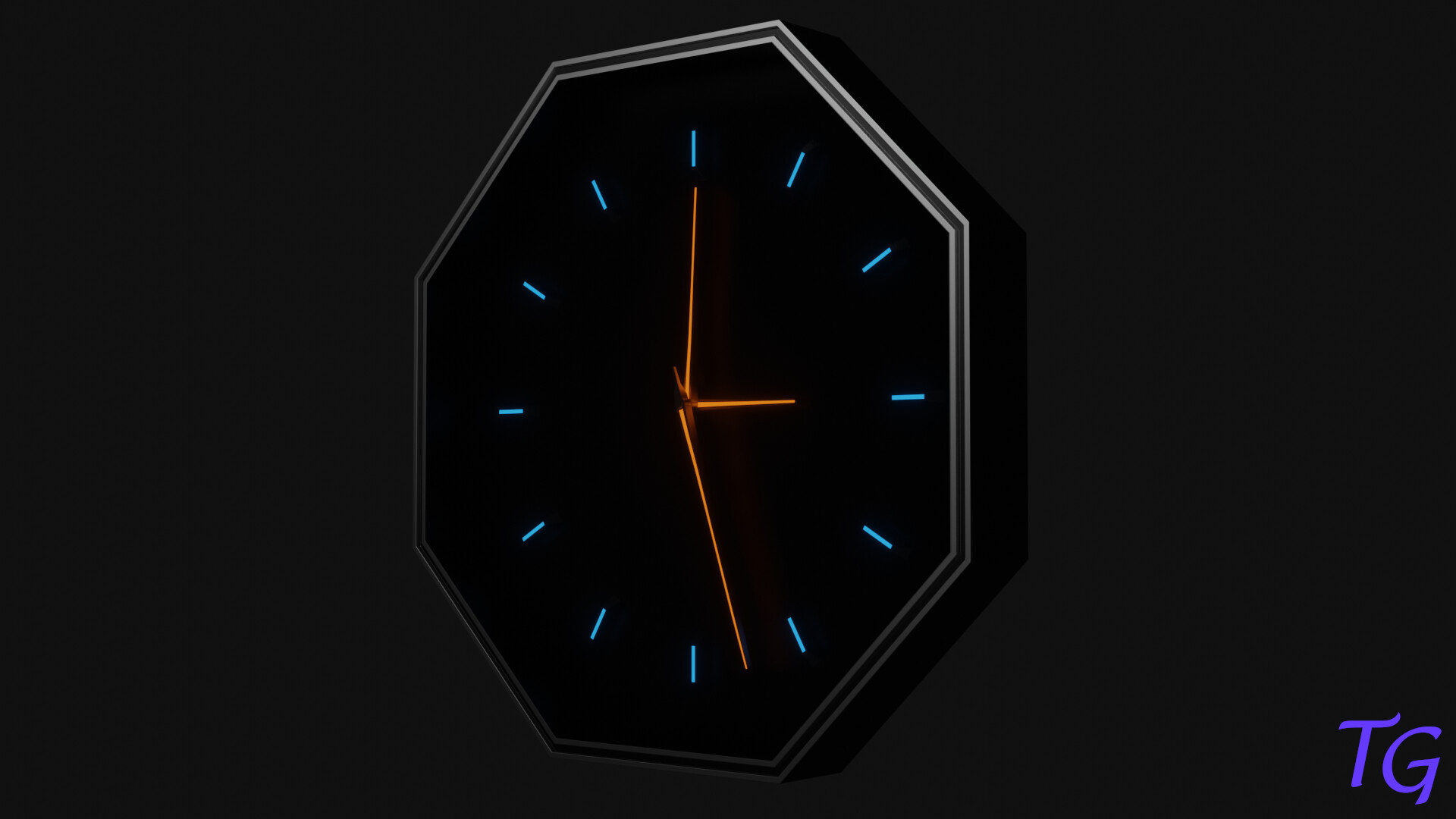 Tamer Gomaa - Animated Analog Clock