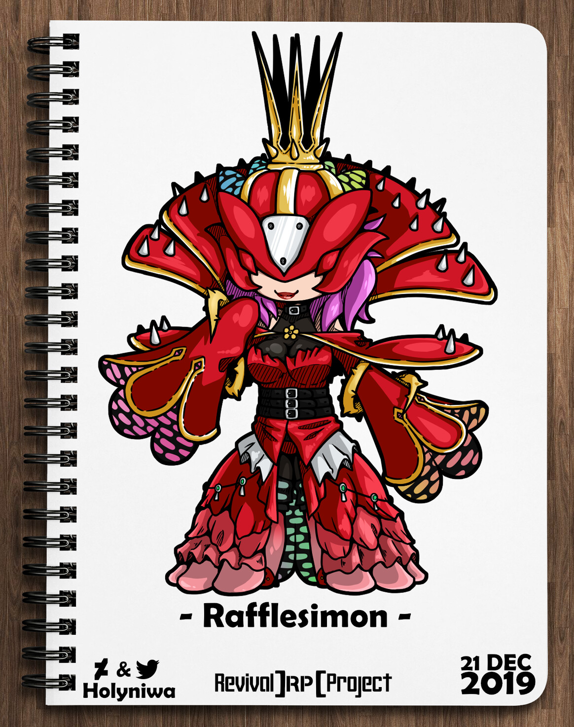ArtStation - Chibi #7 - Rafflesimon