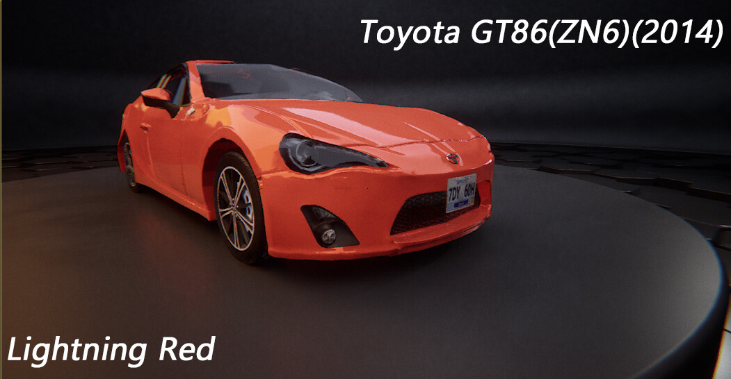 ArtStation - Toyota GT86(ZN6)(2014)