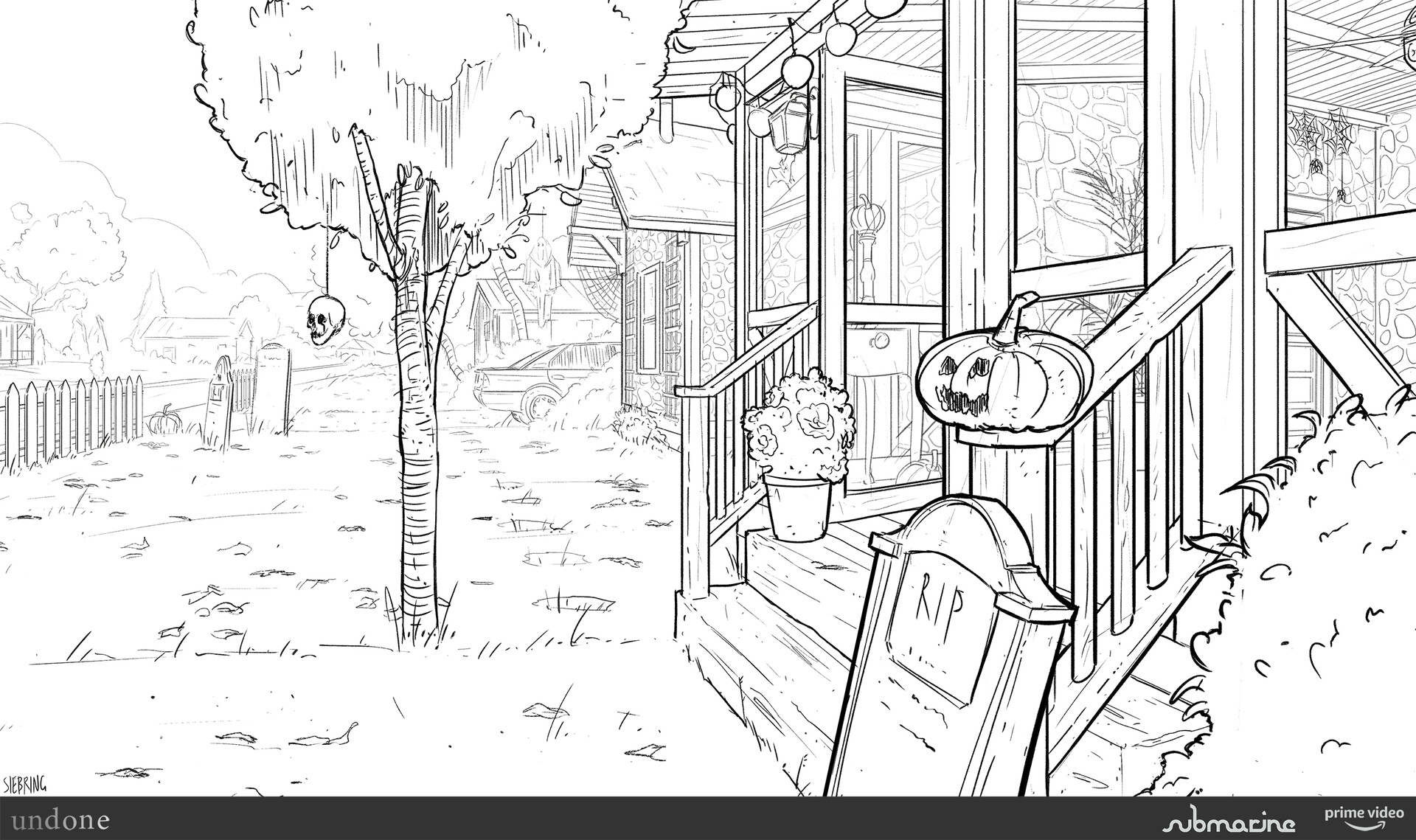 Eelco Siebring - Undone - Camila's house exterior