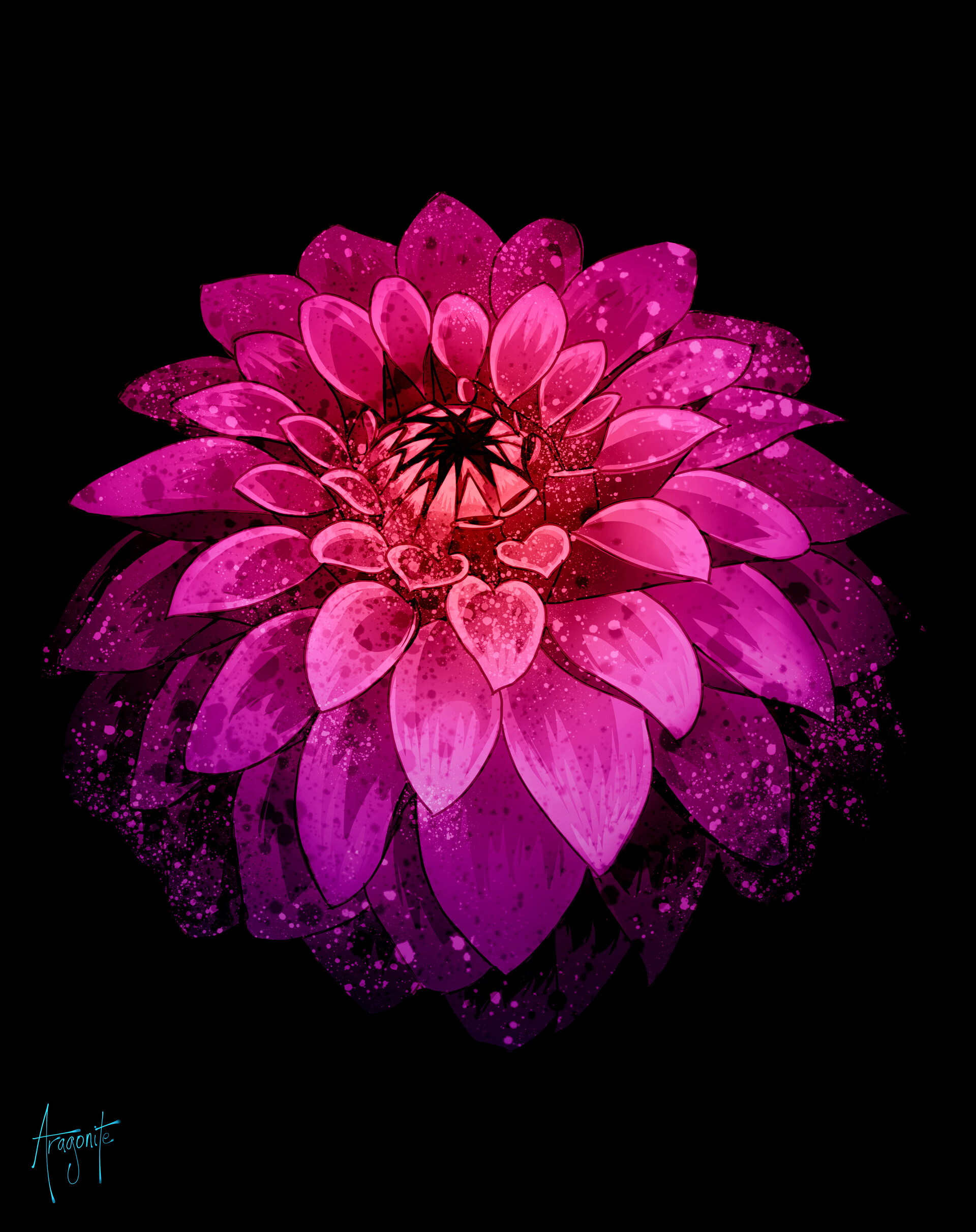 ArtStation - Dahlia - Poster