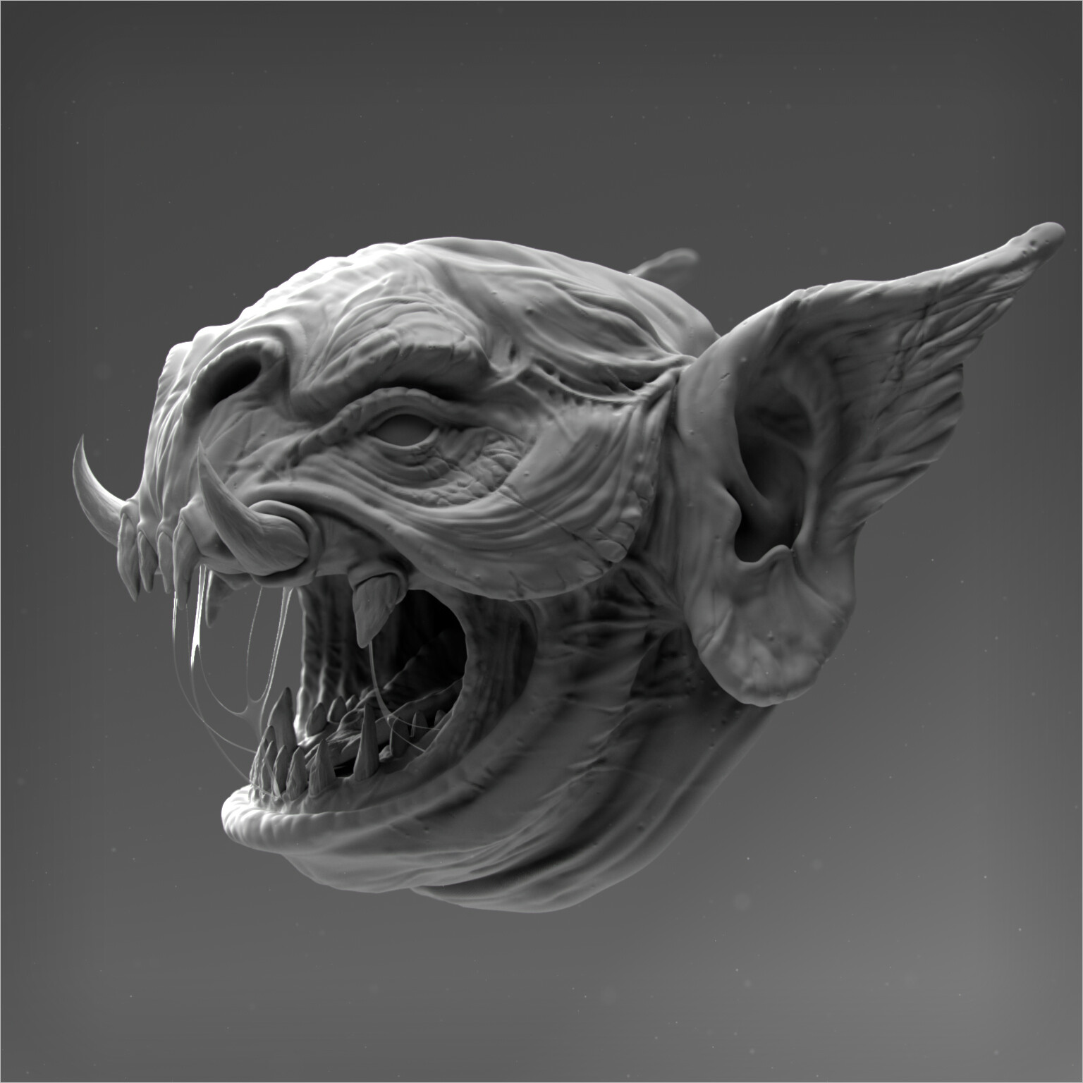 ArtStation - CREATURE'S HEAD
