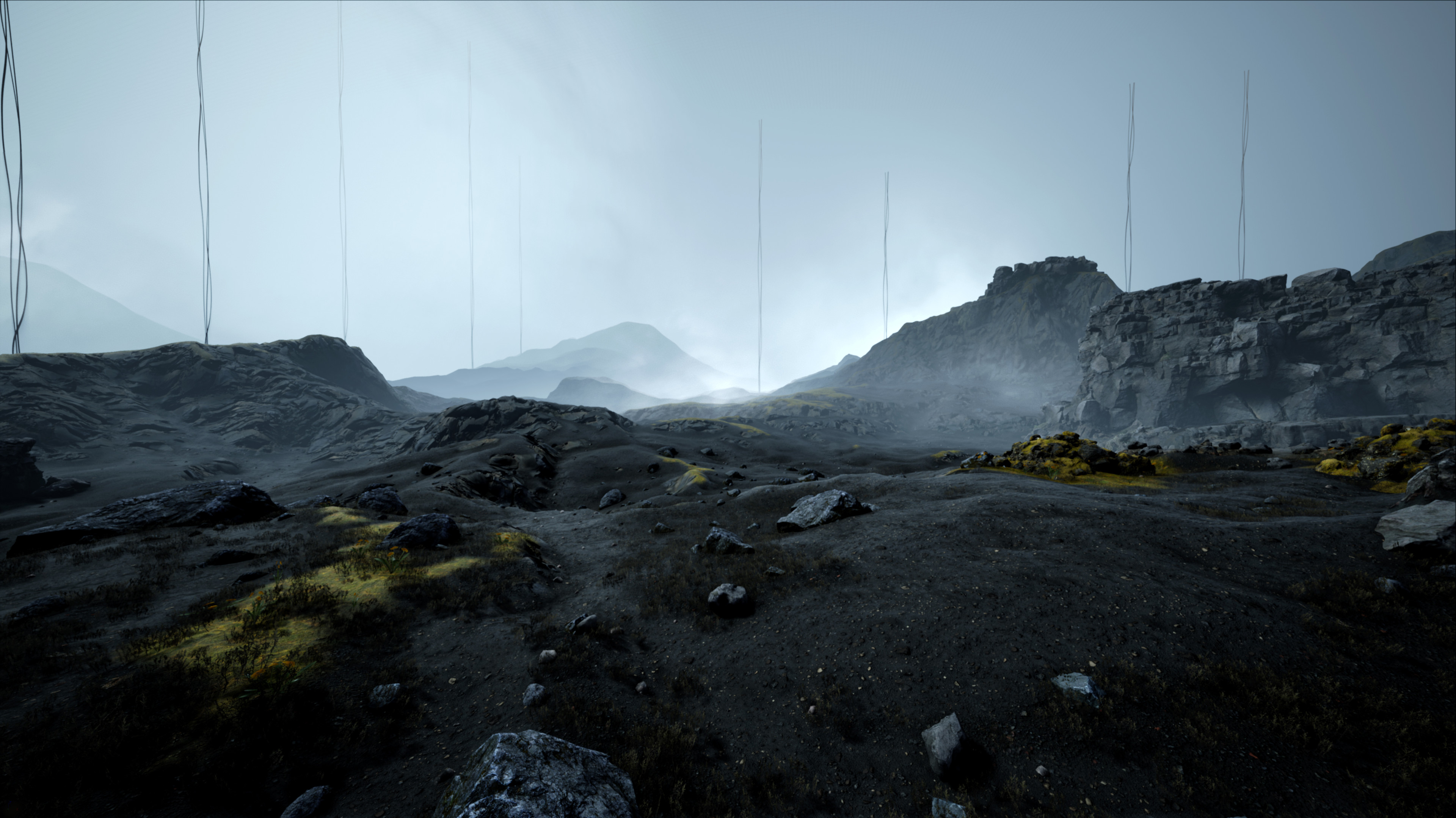 Junliang Zhang - Procedural Death Stranding Fan Art Landscape with ...